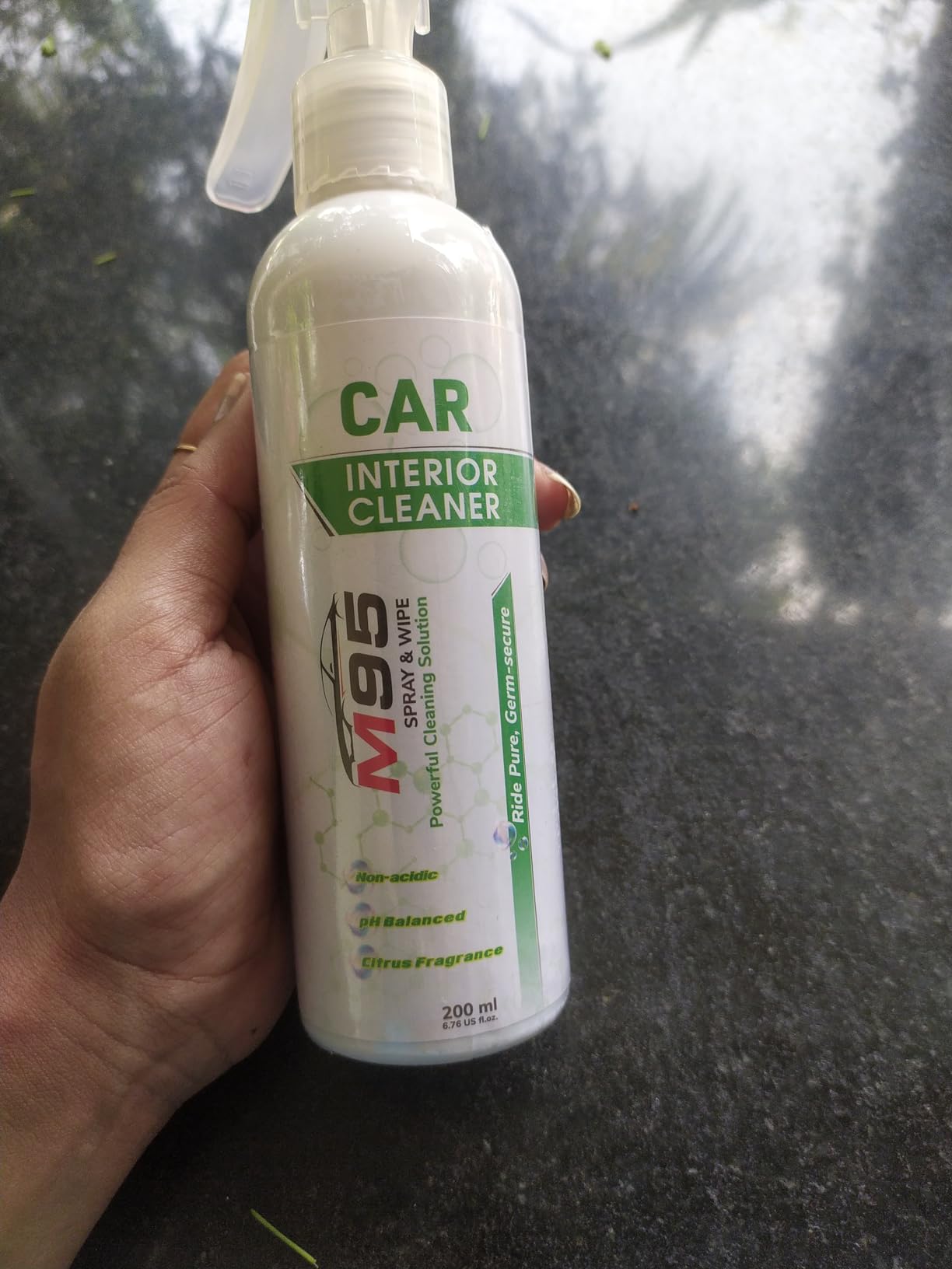 M95 Car Interior Cleaner, Citrus Scent, Non-Acidic, for Leather, Wood ...