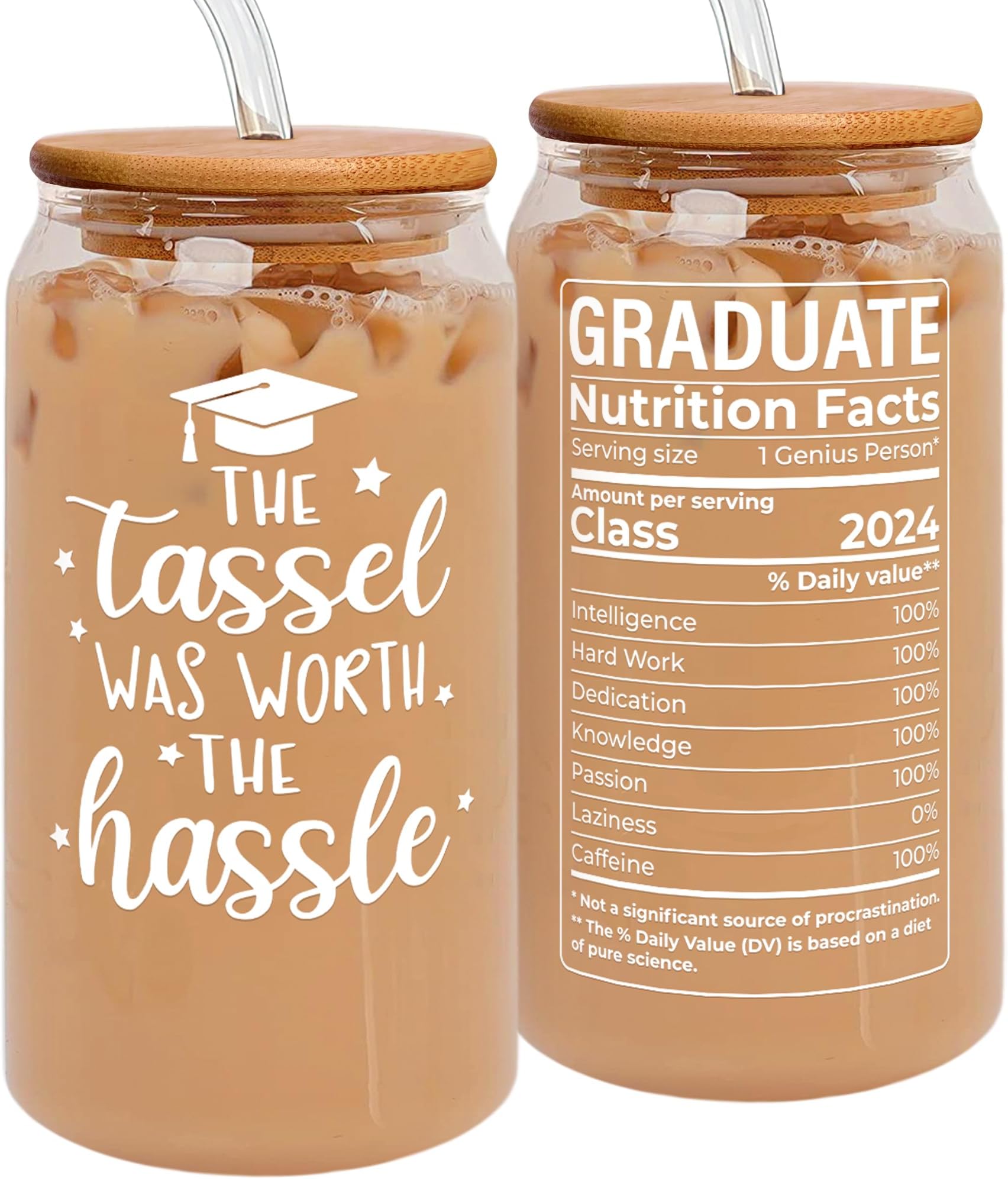 Amazon.com | Onebttl Graduation Gifts 2024 - Class of 2024, Set of 2 ...