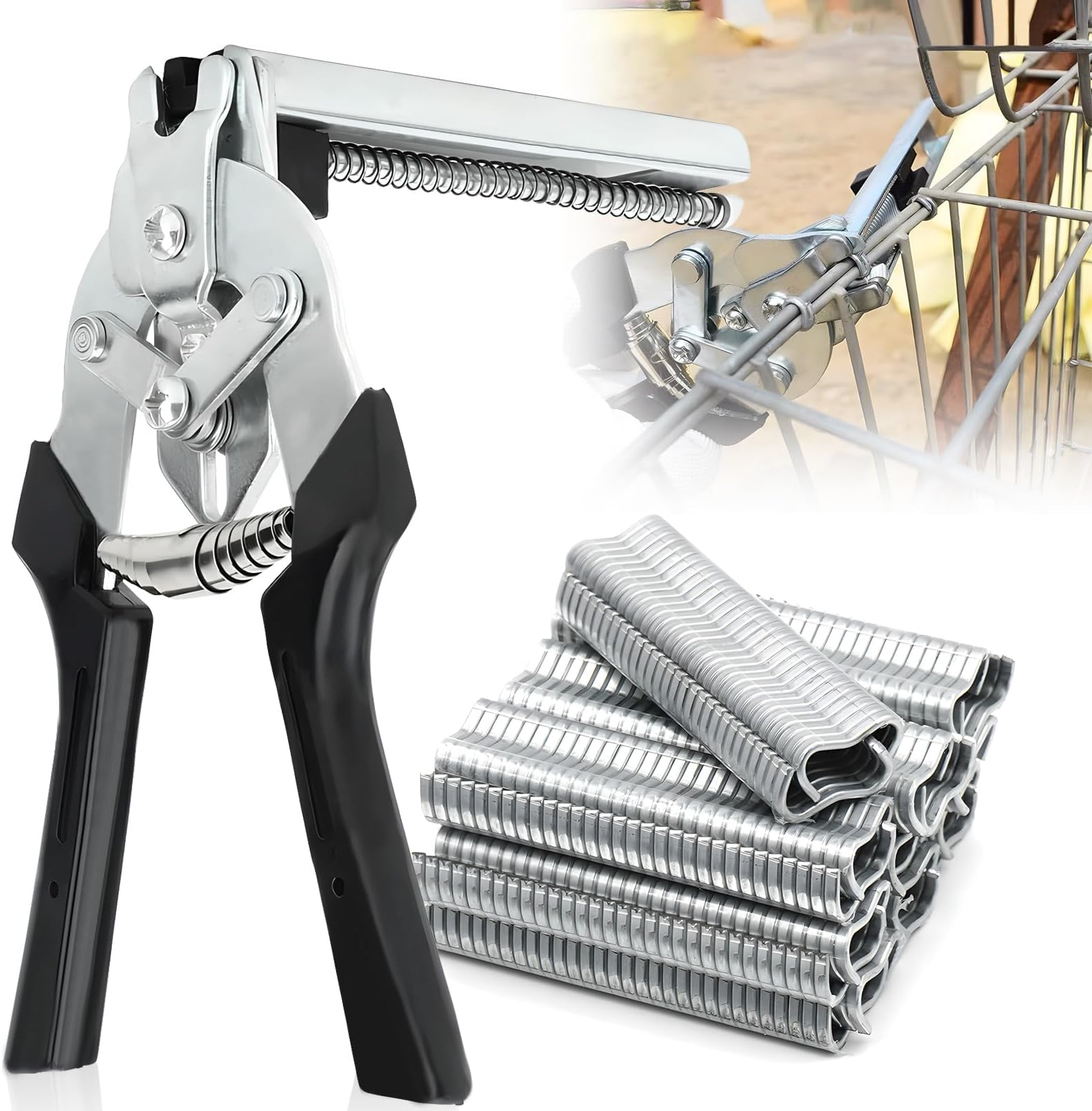 Wurstclipper + 600 Clips Wurstklipper Clipper Klipper Handklipper Hog ...