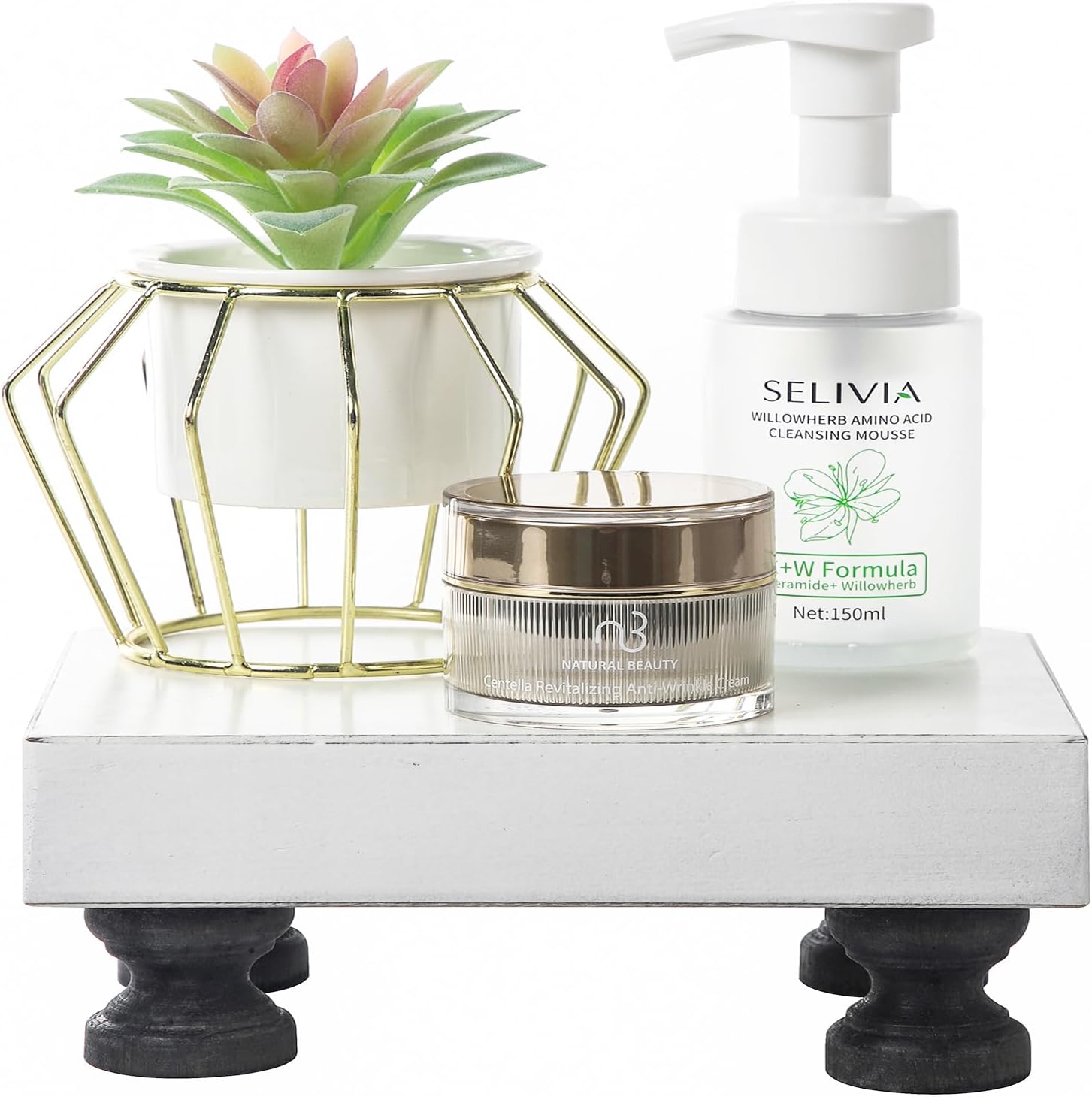 Amazon.com: Ziluce Wood Risers for Decor,Wood Pedestal Stand,Wooden ...