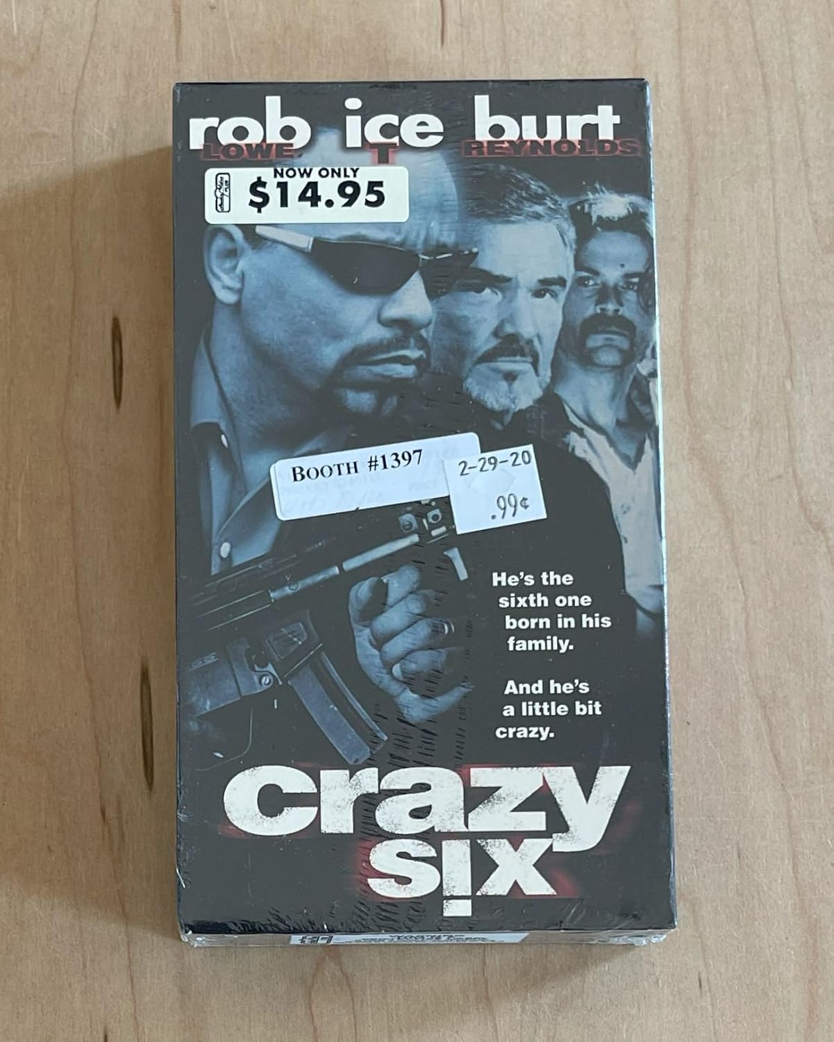Amazon.com: Crazy Six [VHS] : Rob Lowe, Burt Reynolds, Mario Van ...