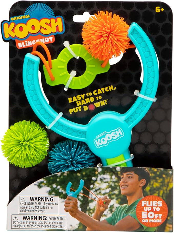 Amazon.com: Koosh Slingshot – Kids Games, Outdoor Games for Adults and ...