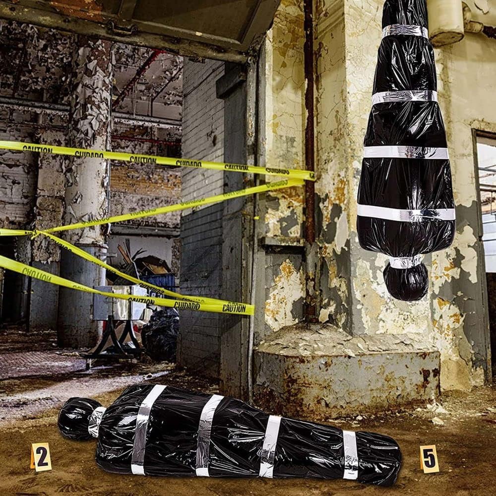 Amazon.com: Halloween Decorations Dead Victim Props - Scary Fake Corpse ...