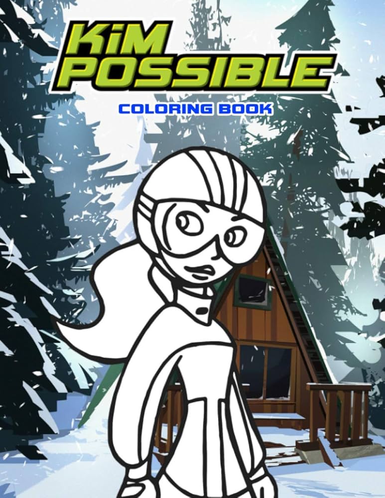 coloring pages for kim possible