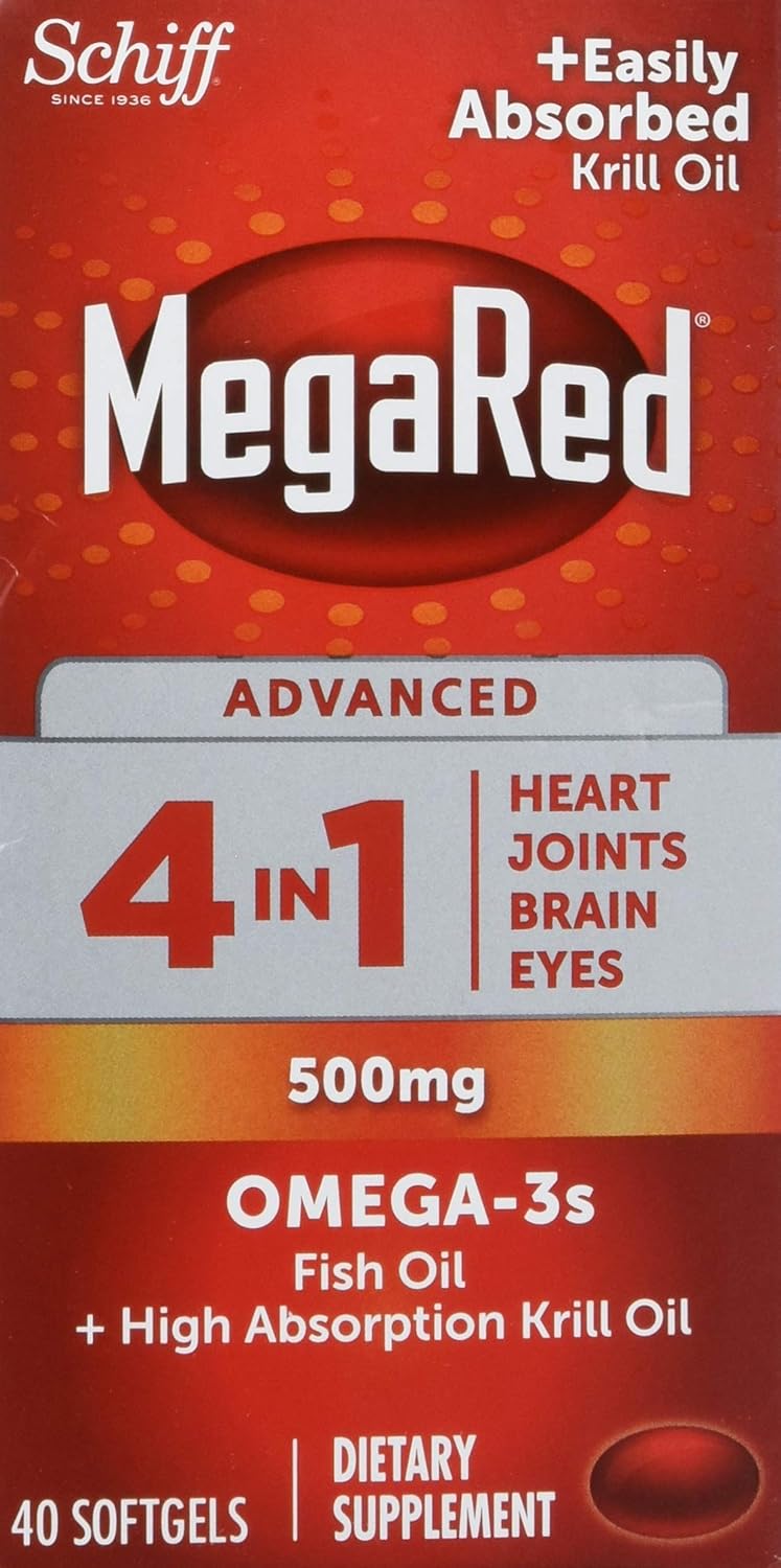 Amazon.com: Megared MEGARED® Advanced 4in1 2X Concentrated Omega ...