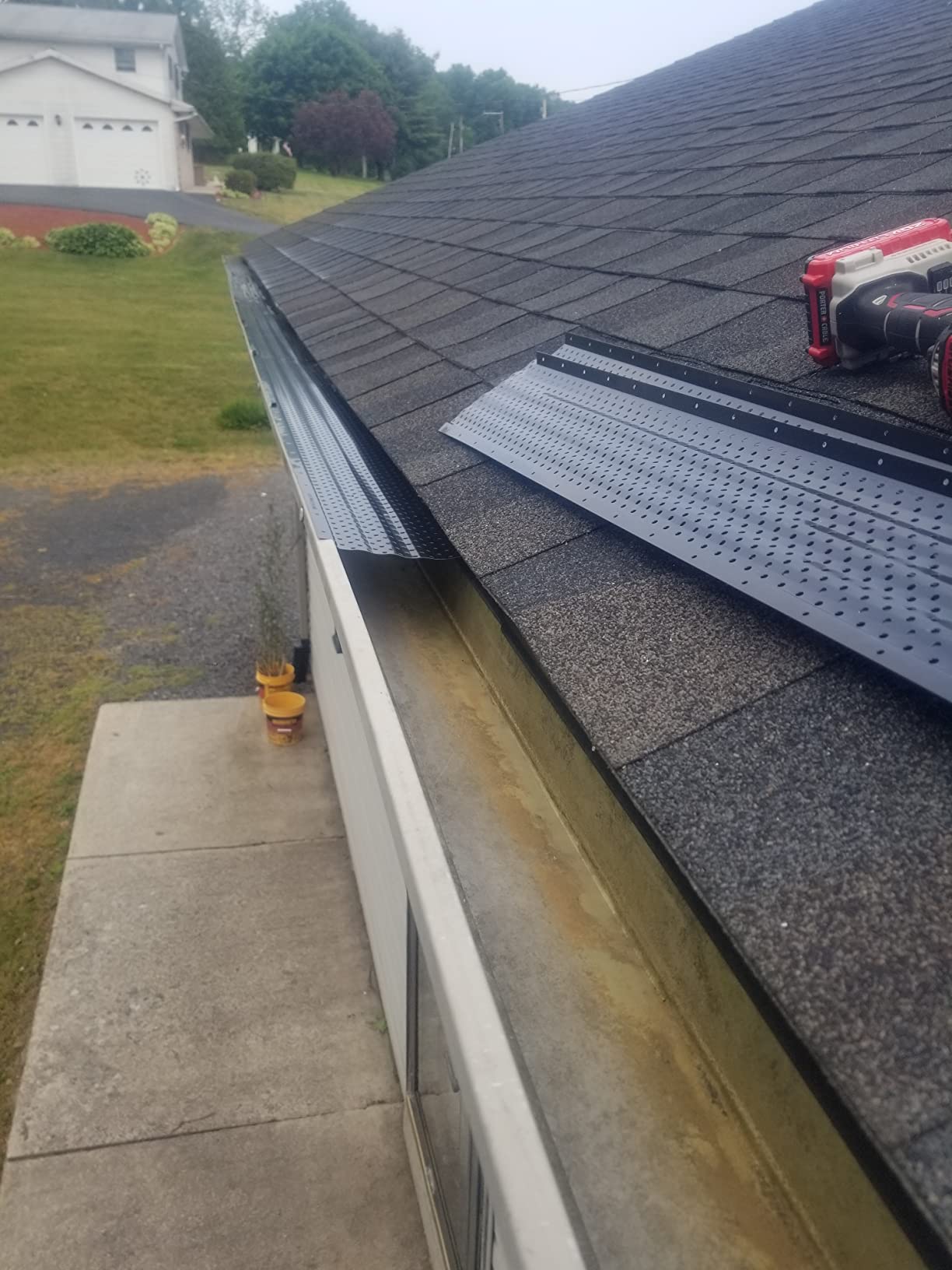 $31/mo - Finance LeafTek Gutter Guards for Leaves 5" x 100' White ...