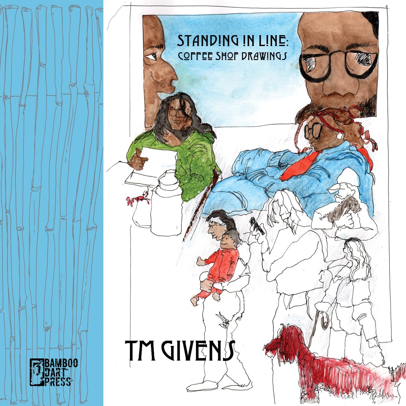Standing in Line: Coffee Shop Drawings eBook : Givens, TM: Amazon.in ...