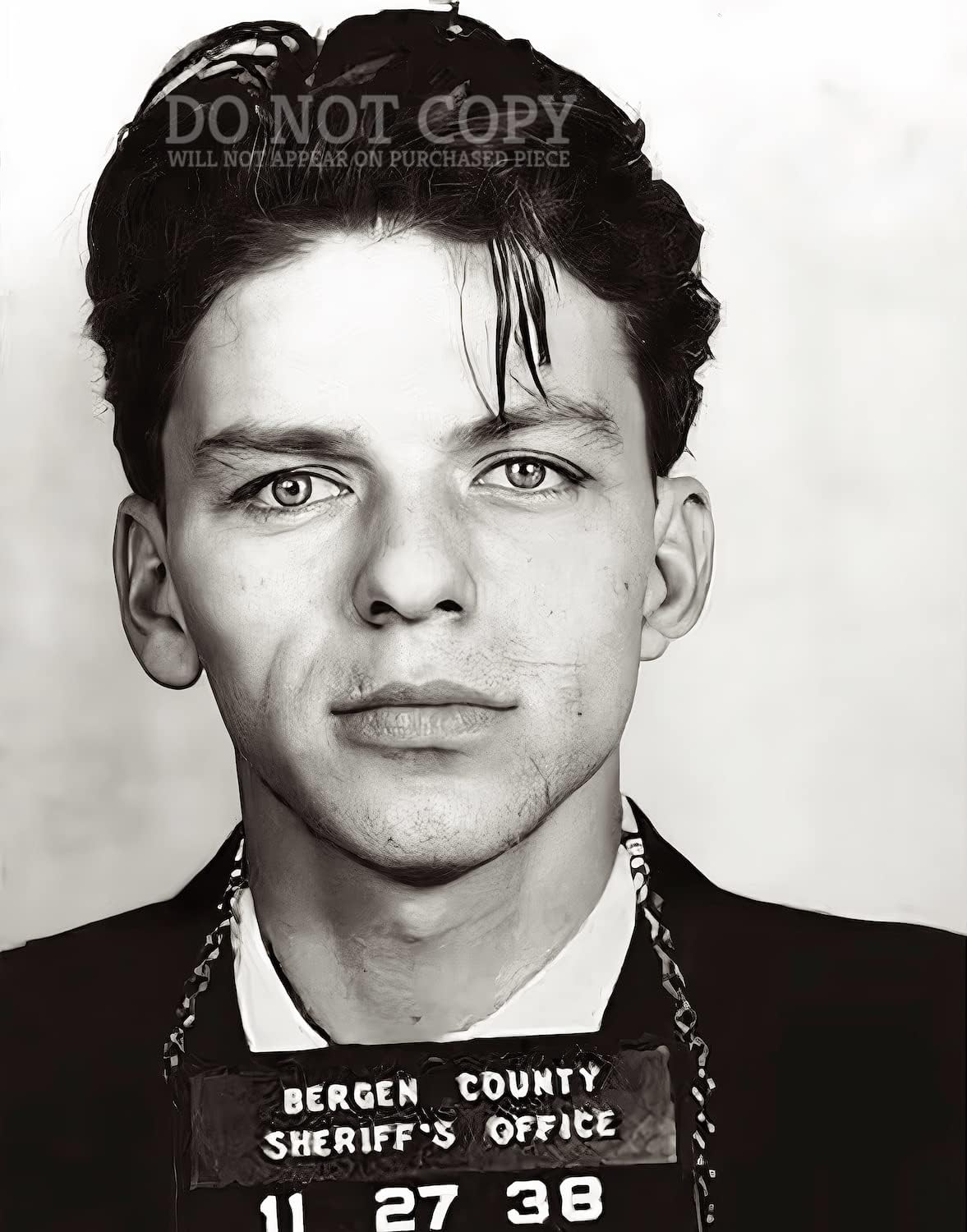 Amazon.com: Frank Sinatra Mugshot Photograph 11 X 14 - Stunning 1938 ...
