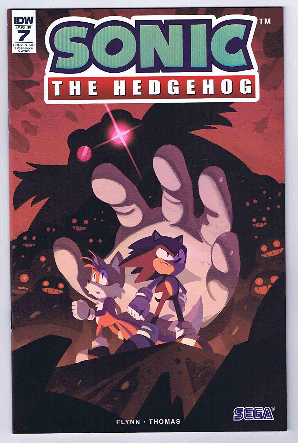 Sonic the Hedgehog #7 RI Retailer Variant: unknown author: Amazon.com ...