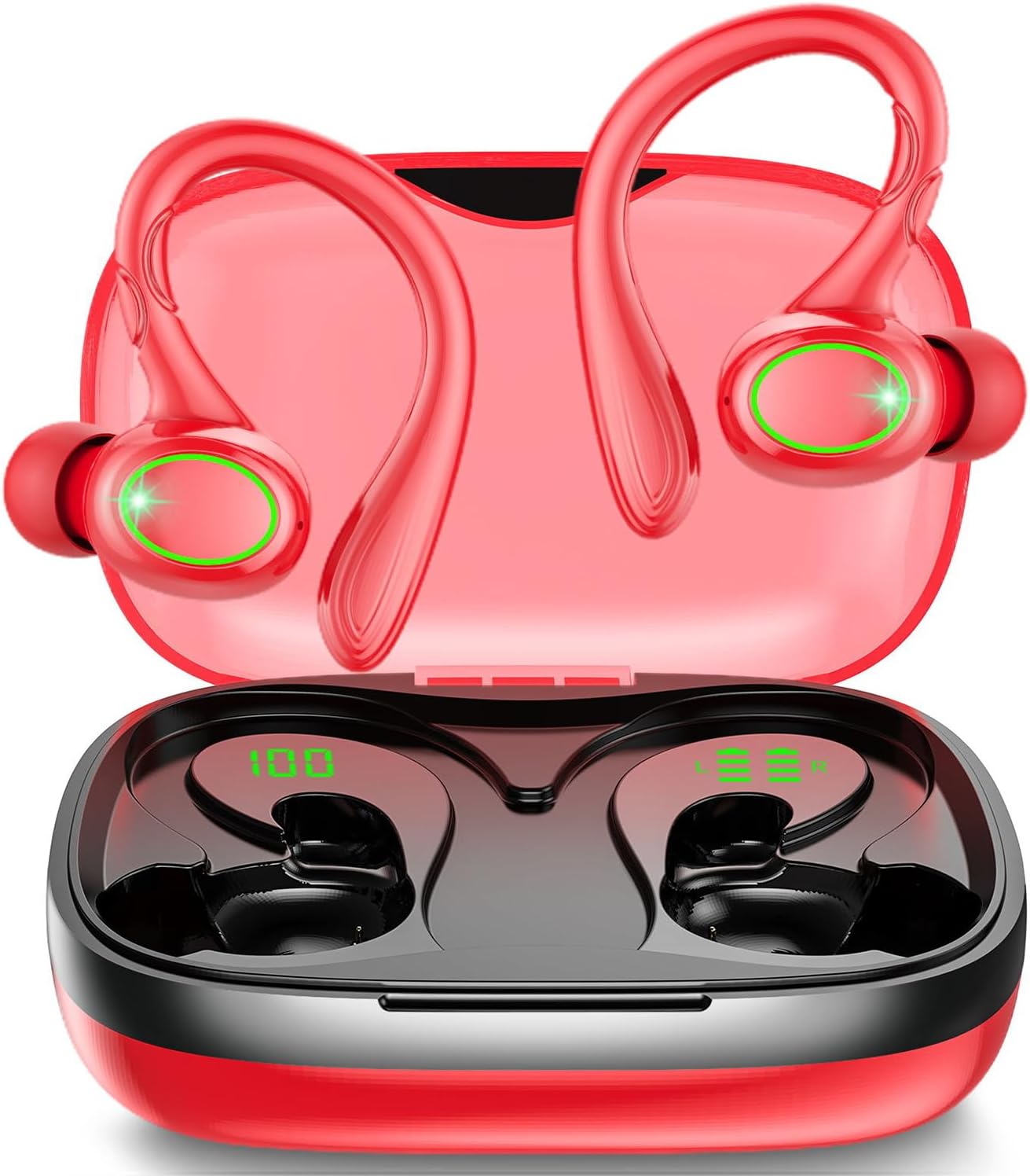 Amazon.com: GJB Wireless Earbuds, 60H Playback Bluetooth 5.3 Headphones ...