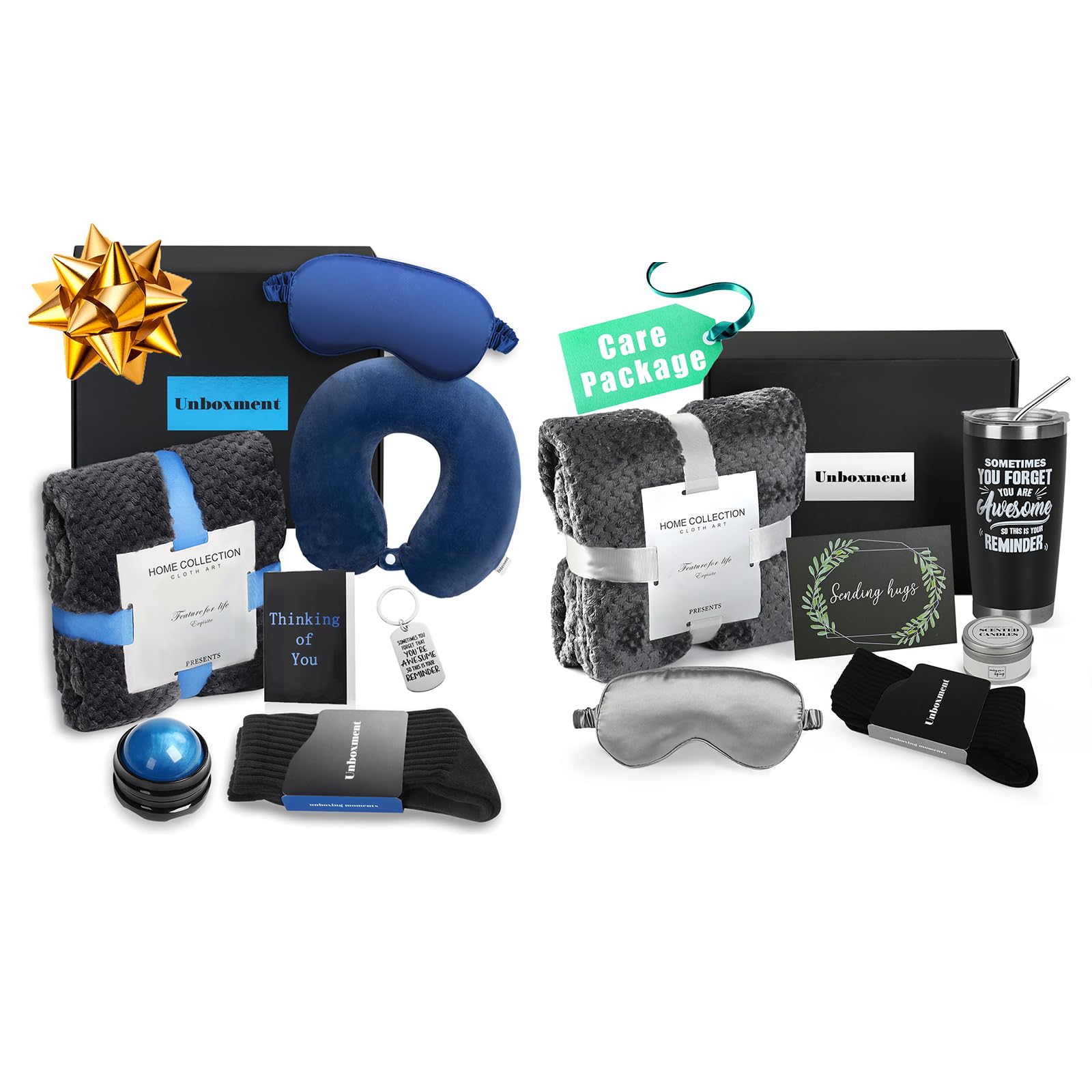 Amazon.com: UNBOXMENT Get Well Soon Gifts for Men, Care Package for Men ...