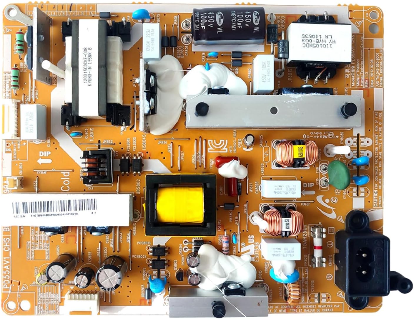 Amazon.com: Tjyuze BN44-00499A PD55AV1 CHS Power Board Compatible with ...