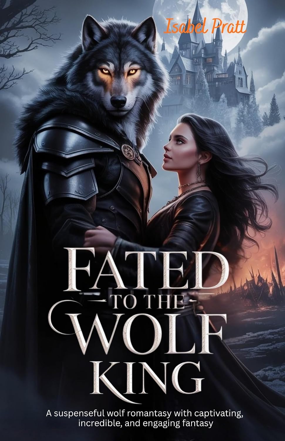 Amazon.com: FATED TO THE WOLF KING: A suspenseful wolf romantasy with ...