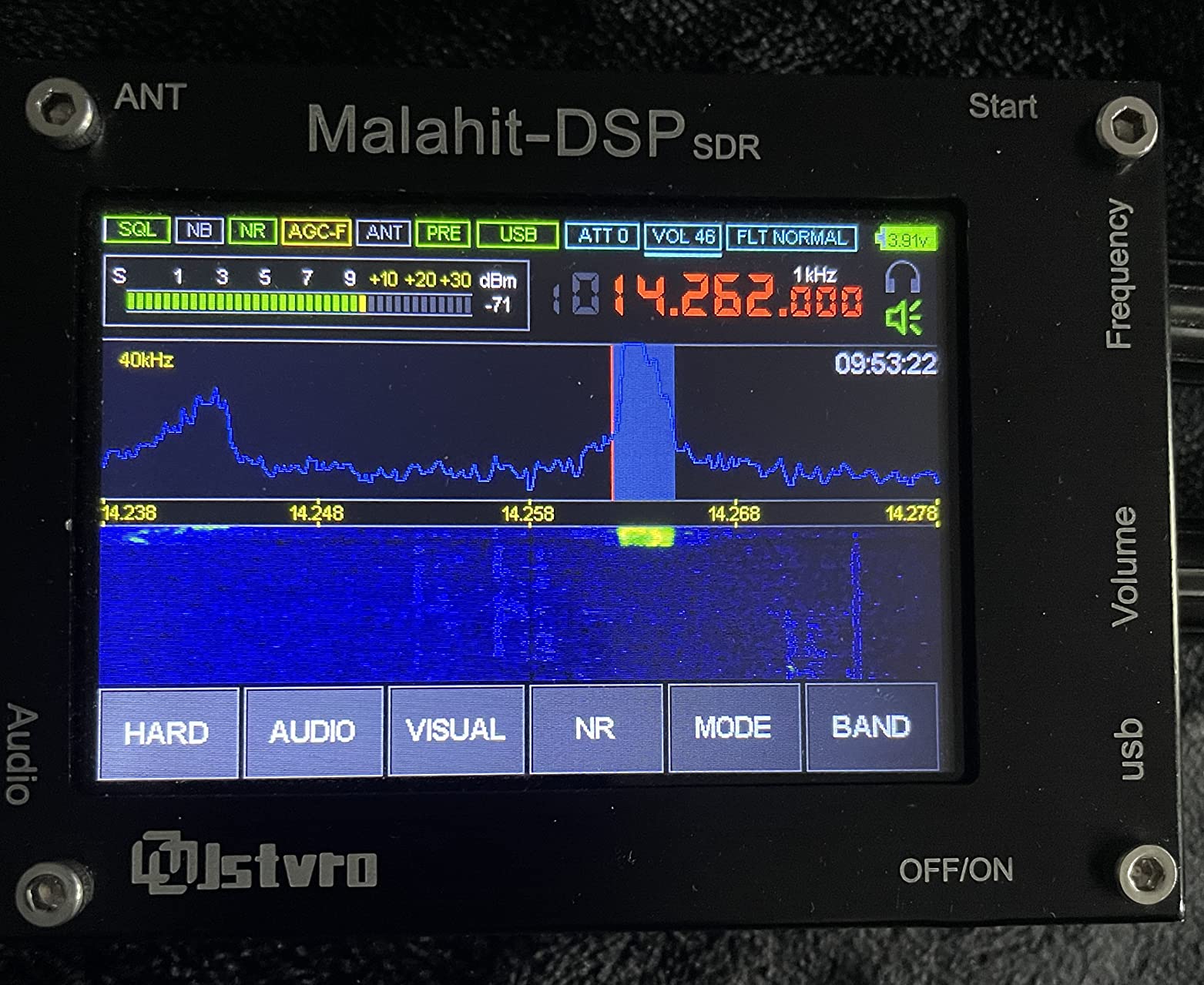 TWAYRDIO Tragbare BNC-Teleskop-Handheld-CB-Funkantenne 27Mhz ...