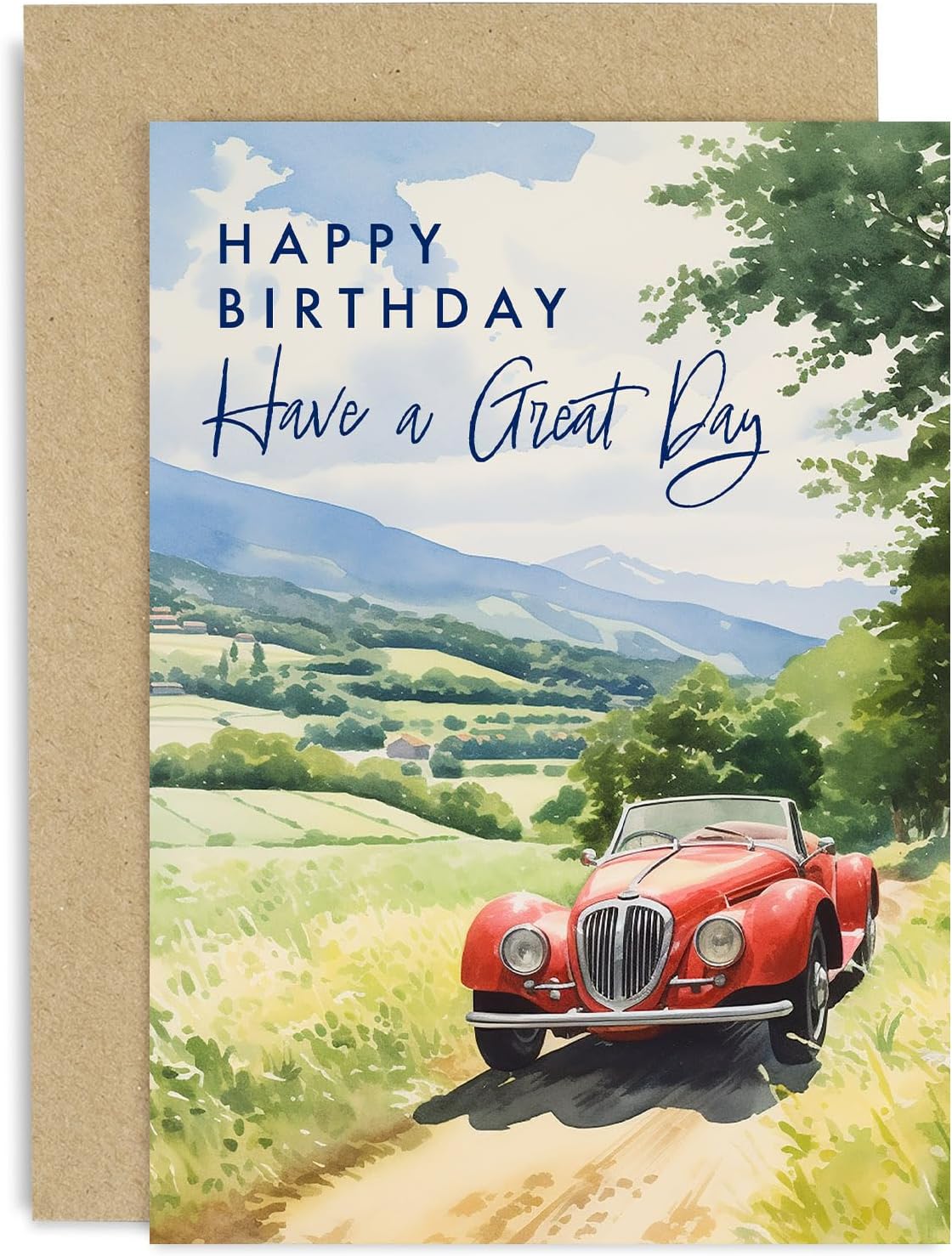 Old English Co. Traditional Birthday Card for Him or Her - Classic ...