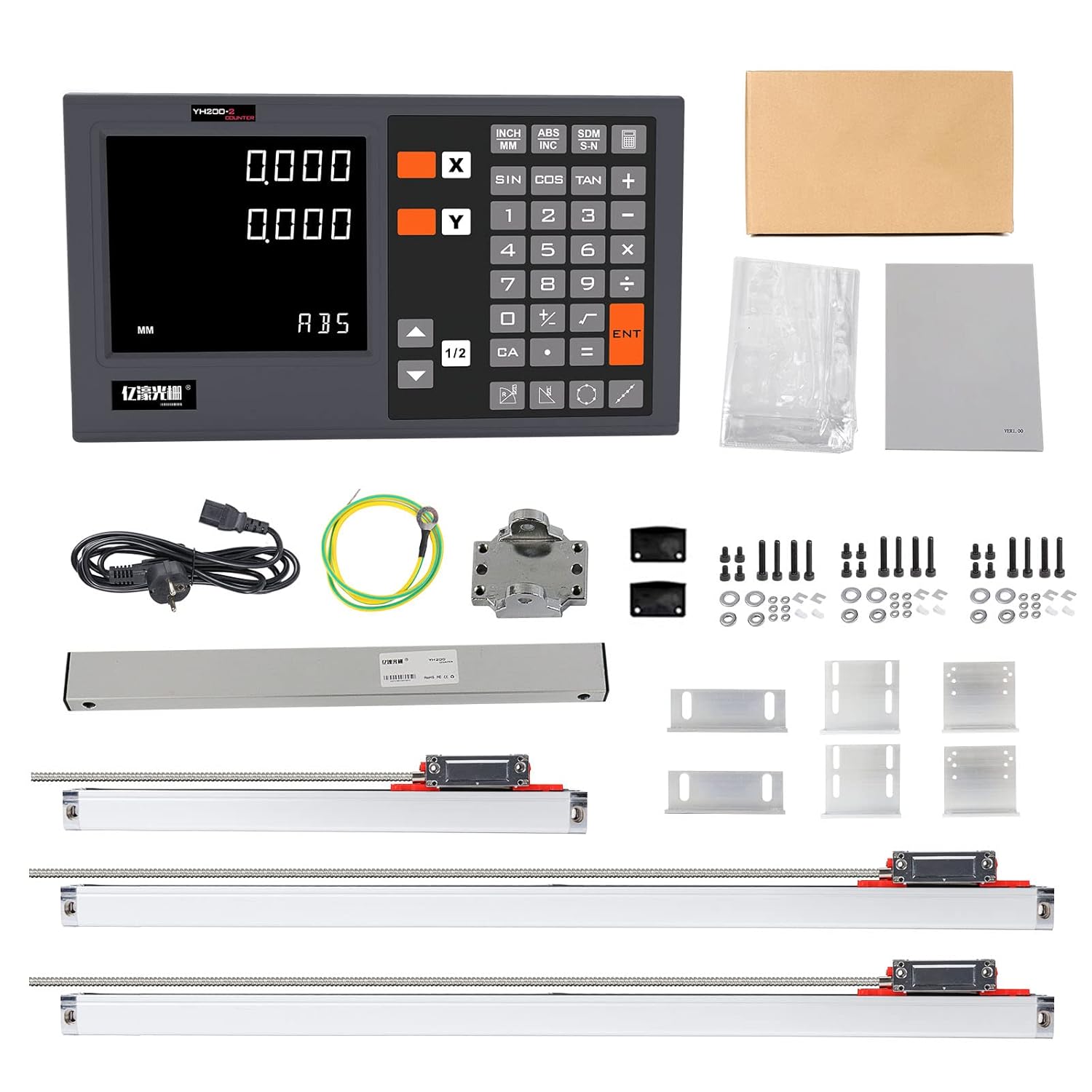 3 Axis Digital Readout DRO (3 Axis Only DRO): Amazon.com: Industrial ...