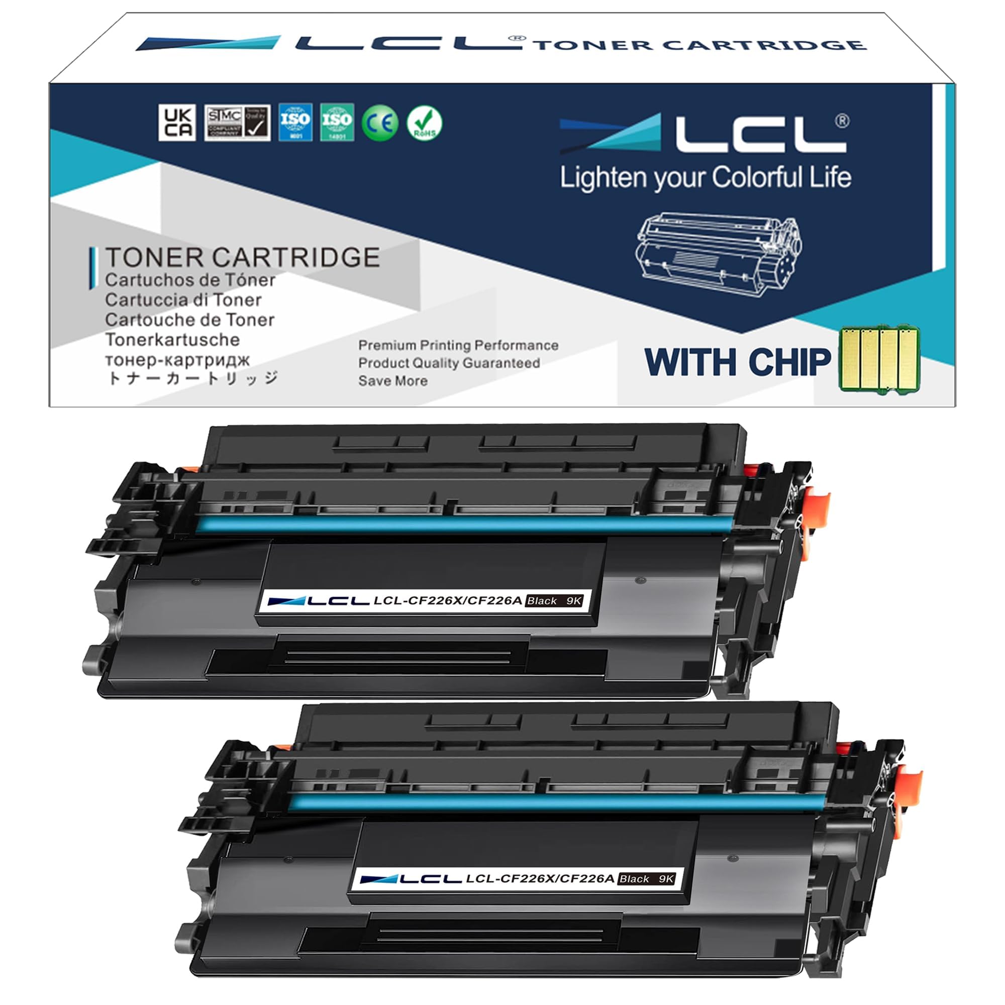 Amazon.com: LCL Compatible CF226X 26X 26A CF226A High Yield Toner ...