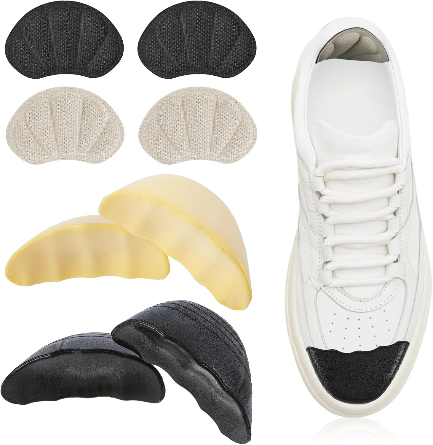Amazon.com: ElevateTech Shoe Filler for Loose Shoes, 2 Pairs Anti Slip ...