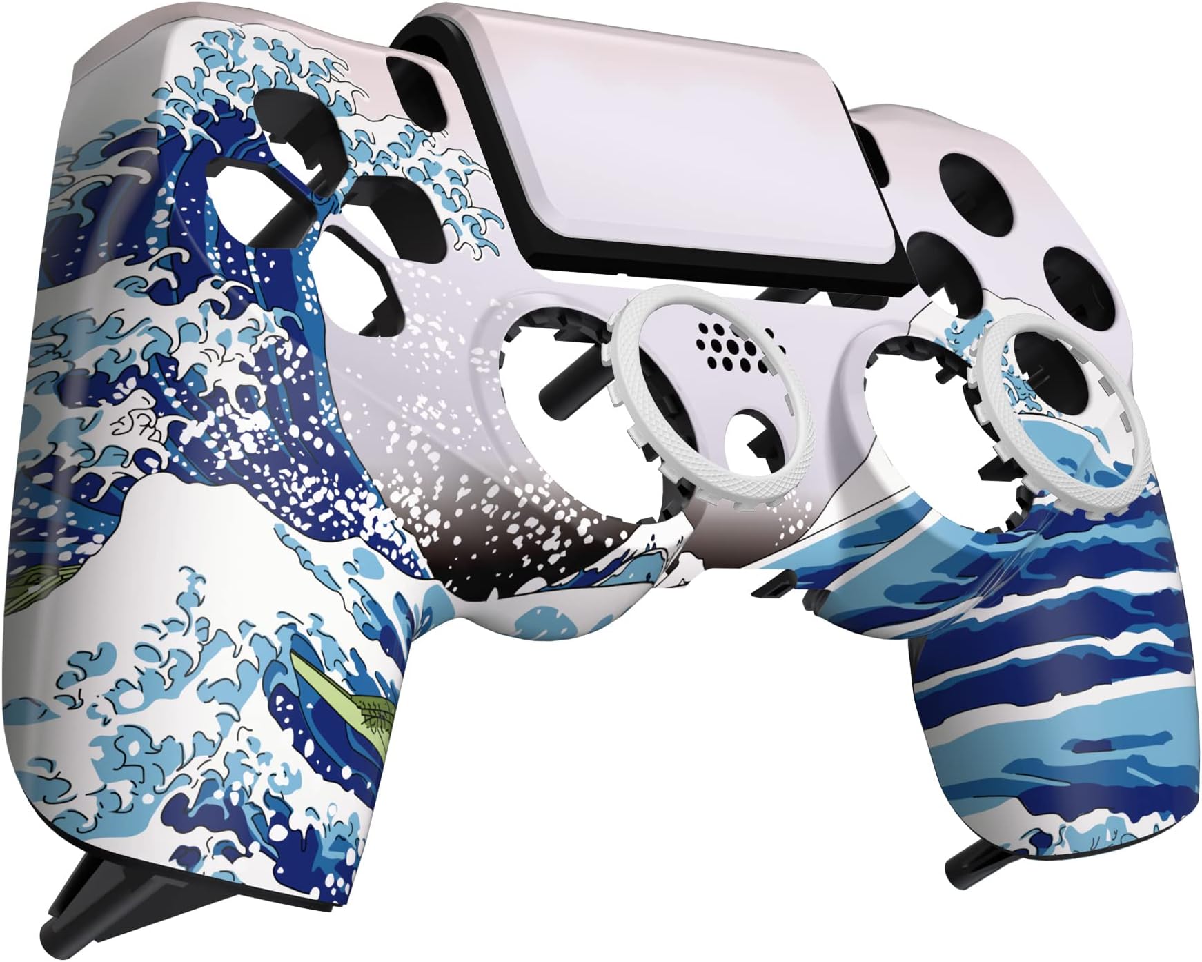 Amazon.com: eXtremeRate The Great Wave Ghost Replacement Faceplate ...