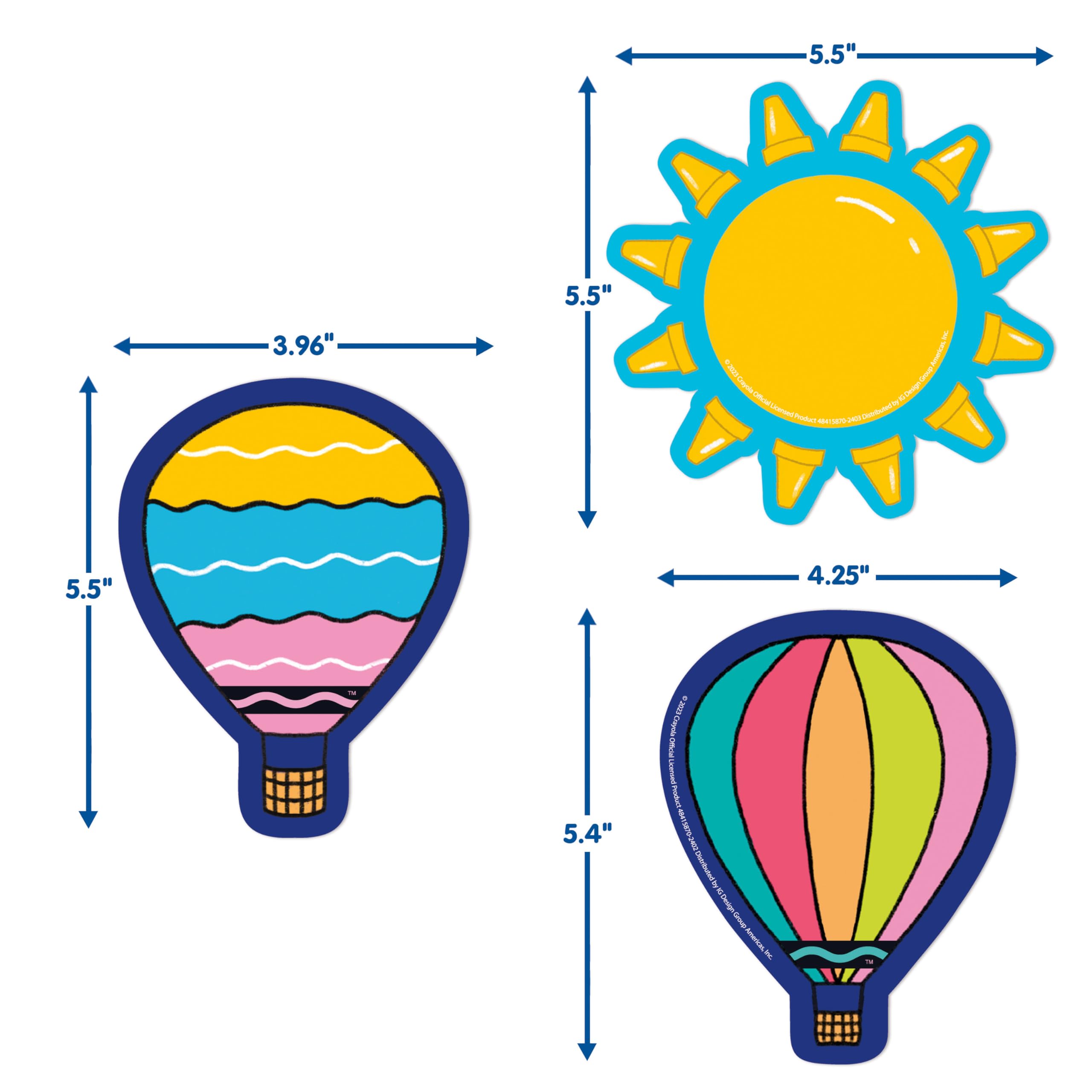 Snapklik.com : Eureka Crayola Colors Of Kindness Paper Cut-Out ...