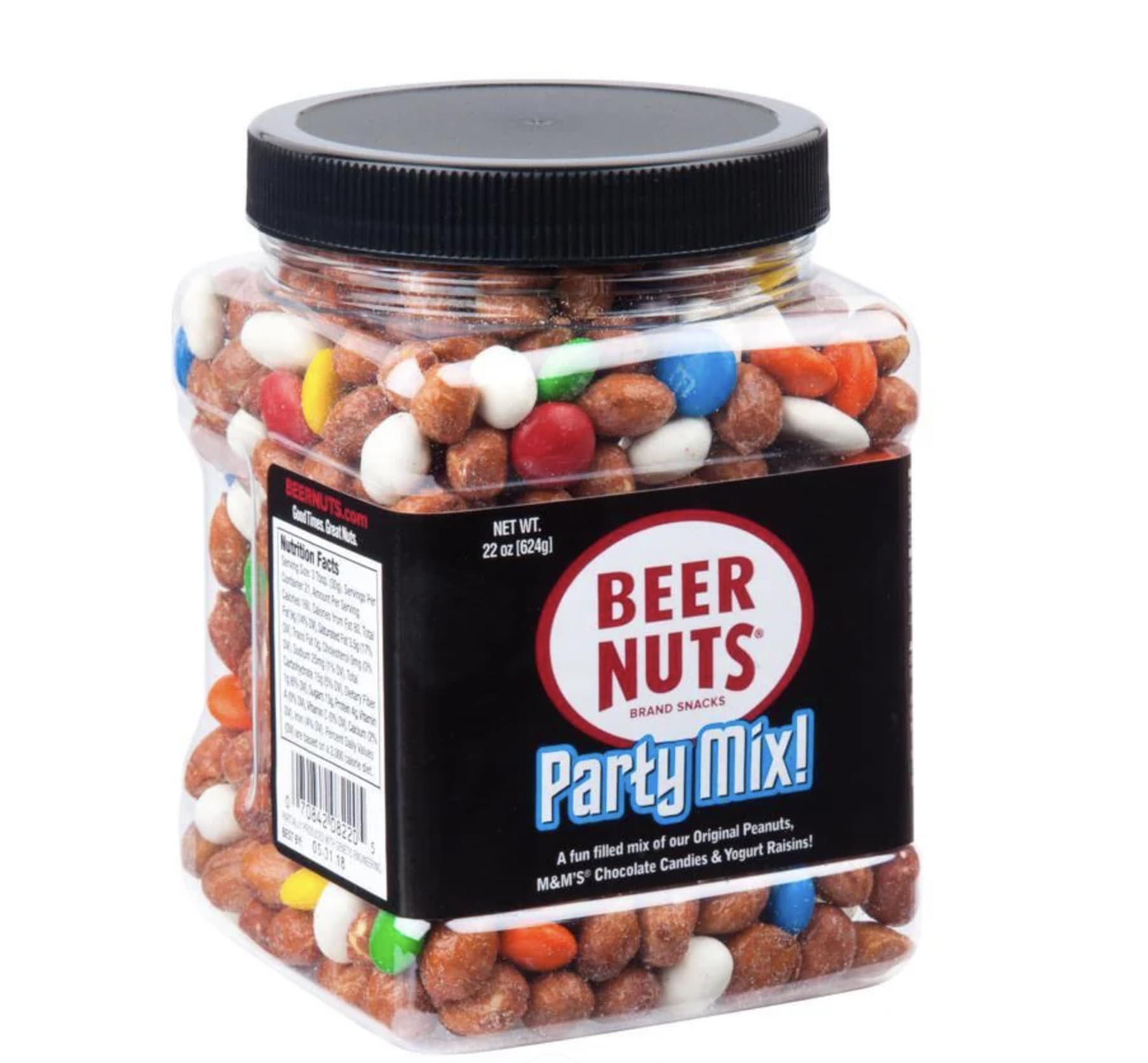 Amazon.com: Beer Nuts Party Mix, Peanuts, Corn Sticks, and Insane Grain ...