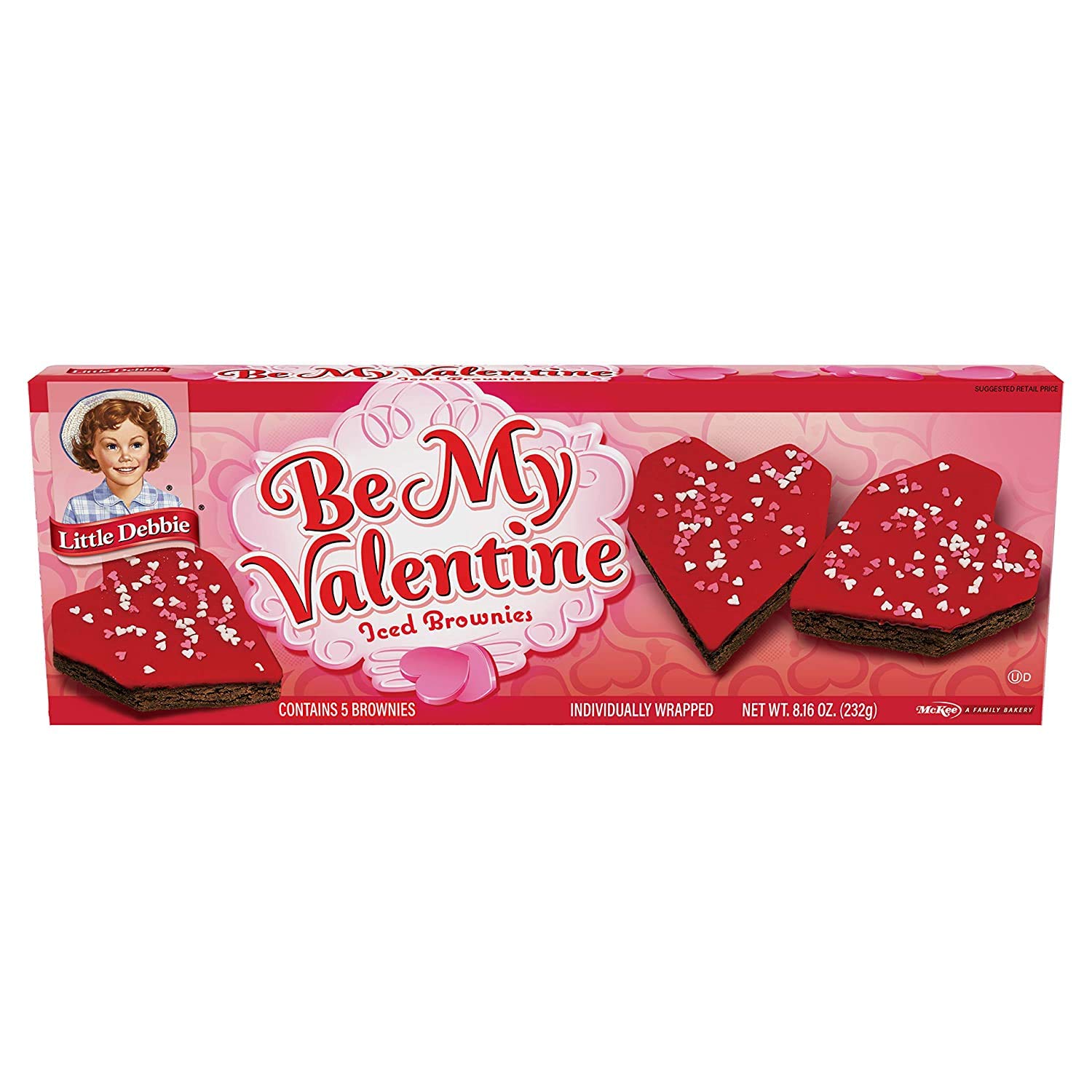Little Debbie Be My Valentine Variety Pack, 5 Boxes, Assorted Flavors ...