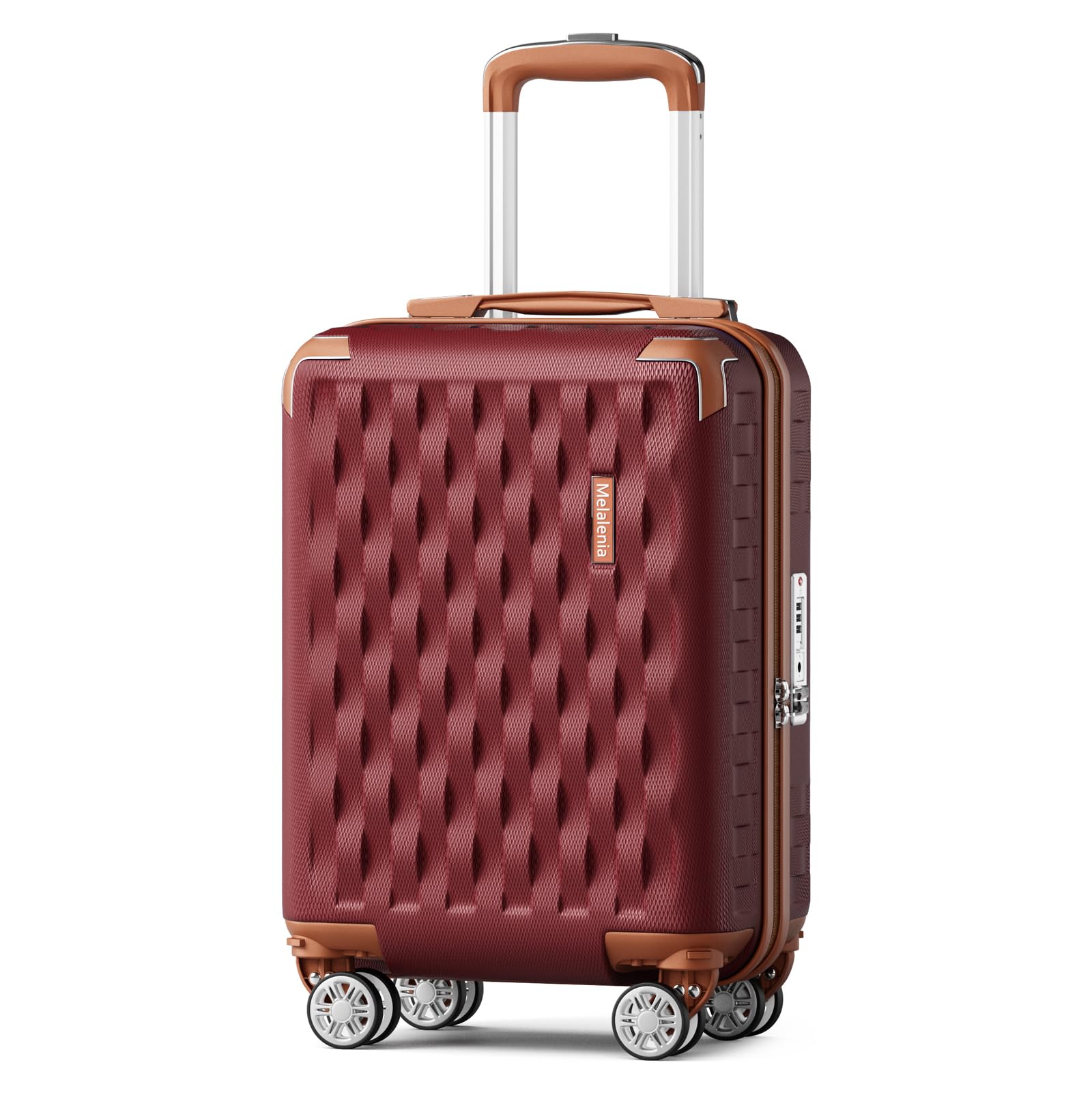 Snapklik.com : Melalenia 18 Inch Carry On Luggage Airline Approved ...