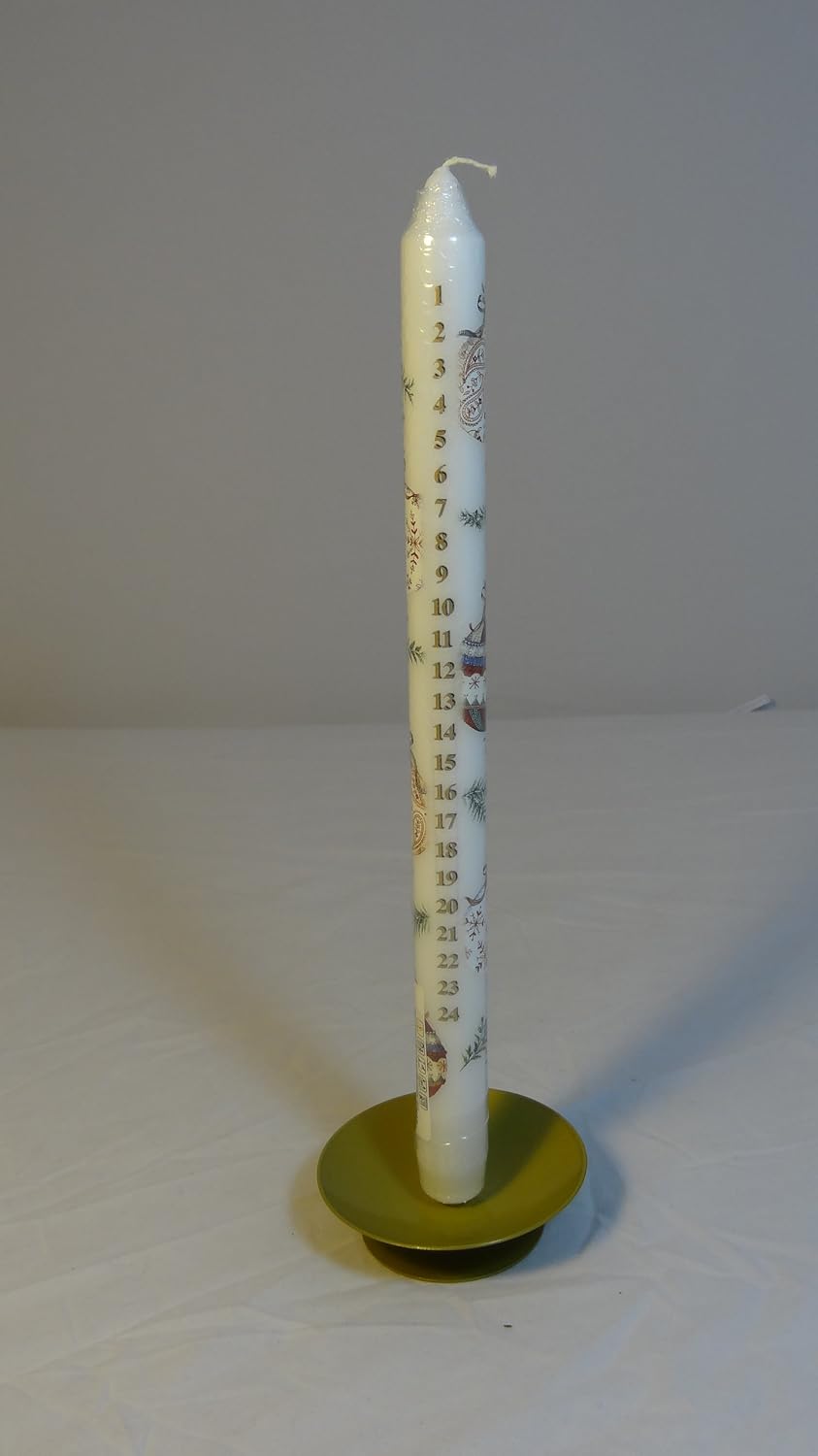 Amazon.com: Sebnini Victorian Christmas Advent Dinner Candle by SEBNINI ...