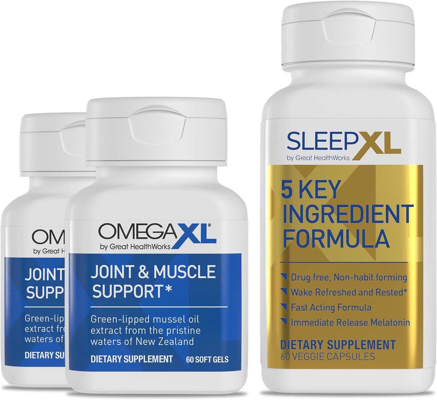 Amazon.com: OmegaXL Joint Relief Supplement - Natural Muscle Support ...