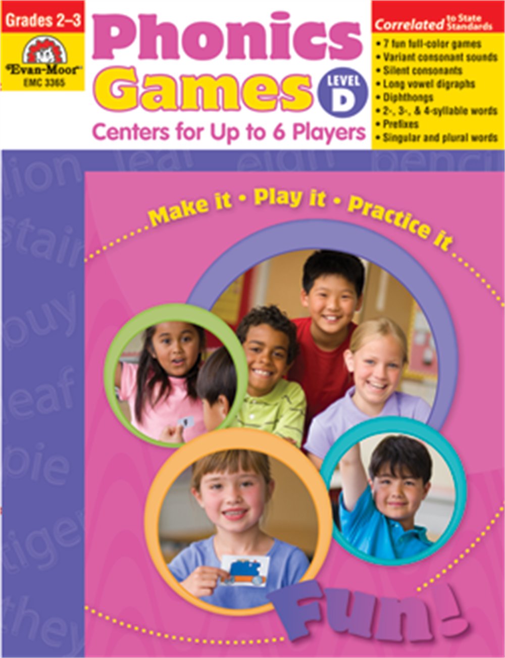 Amazon.com: Phonics Games: Centers for Up to 6 Players, Level D ...