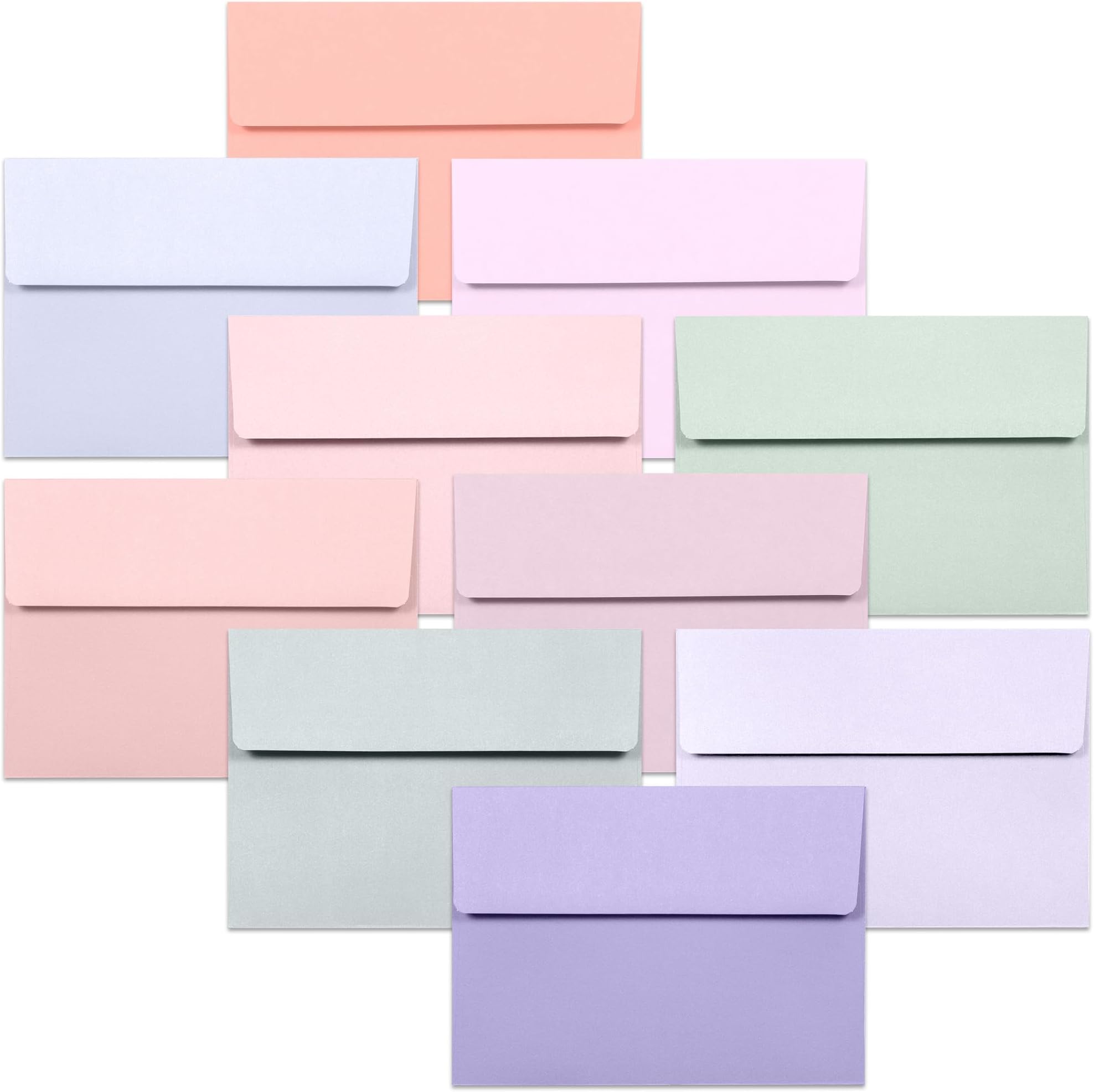 Amazon.com : 5x7 Envelopes for Invitations, 50-Pack A7 Envelopes for ...