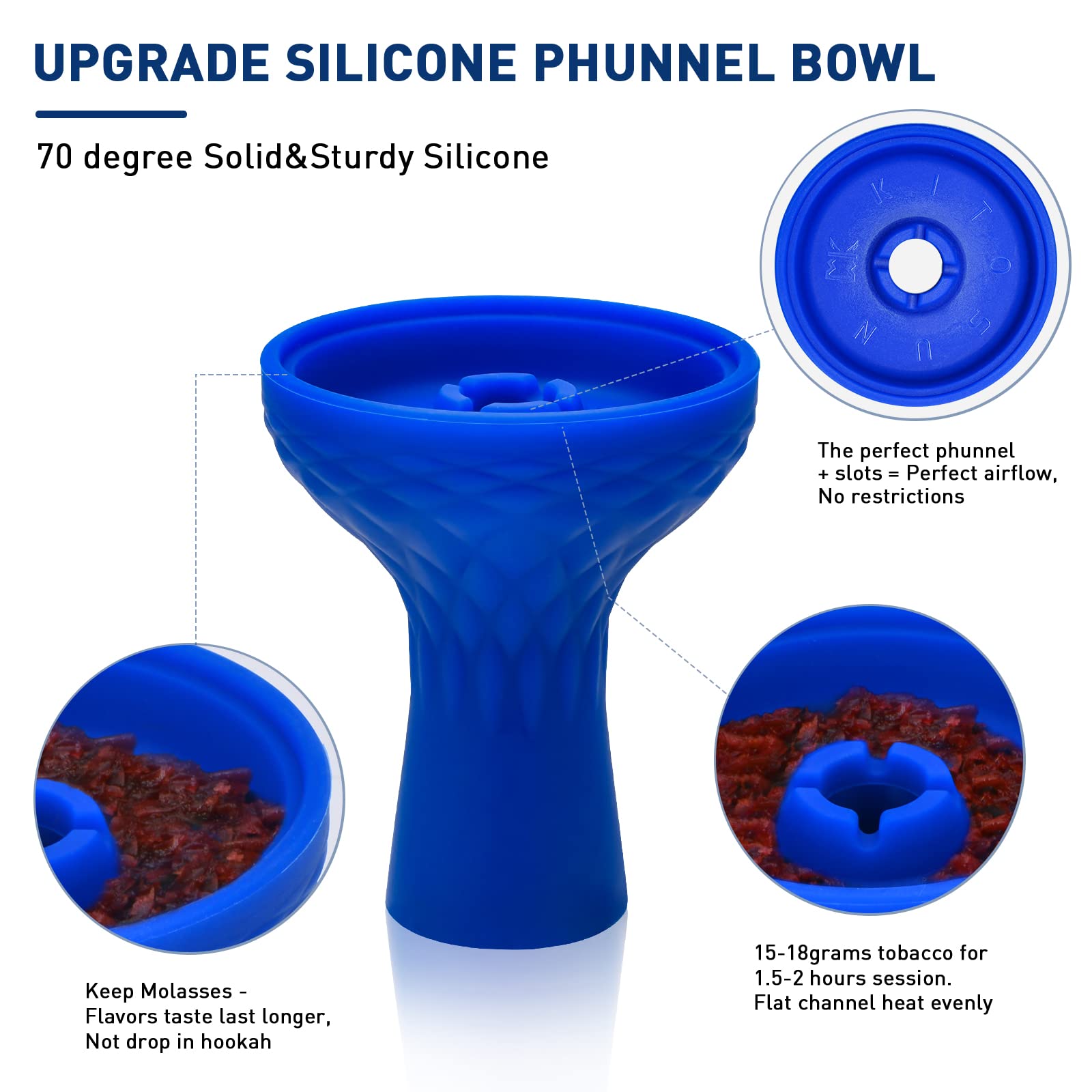 Snapklik.com : Hookah Bowl Phunnel Shisha Bowl - Kitosun Hookah ...