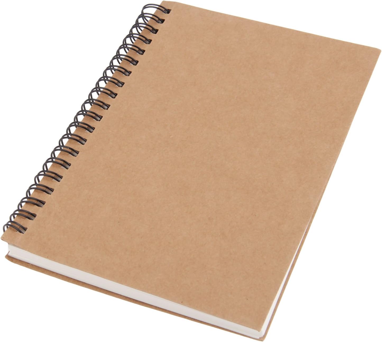 Mtsooning Unlined Spiral Notebooks Brown Cover Spiral Notebook ...