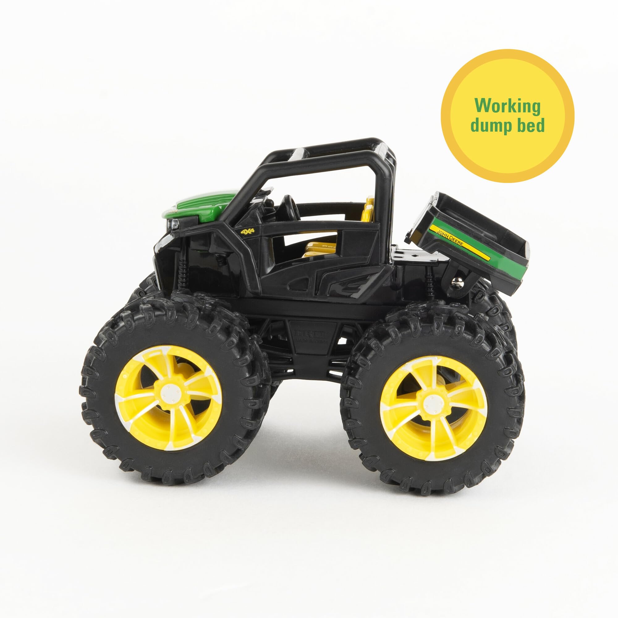 Snapklik.com : TOMY Monster Treads John Deere Roaring Rev Up Hauler ...