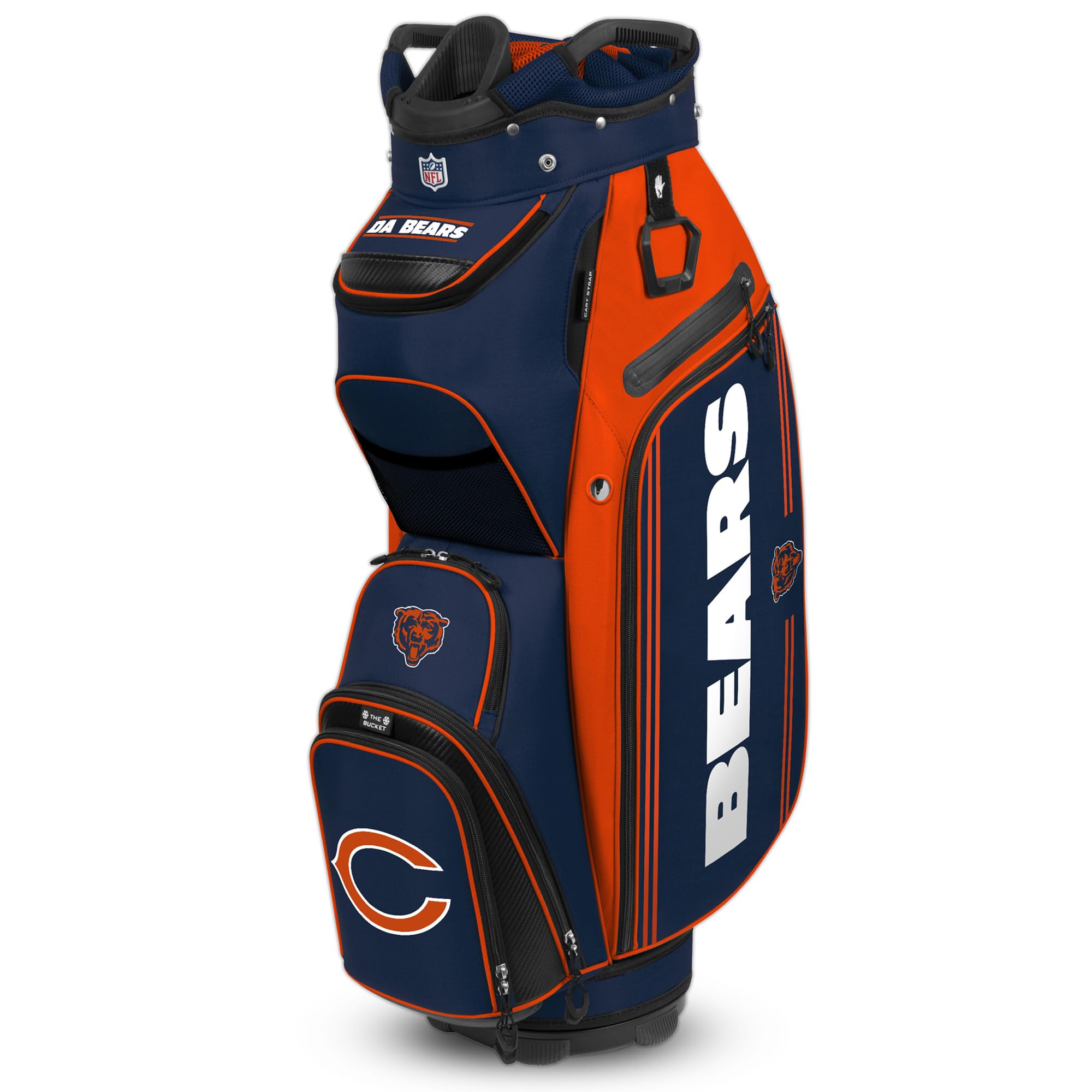 Snapklik.com : WinCraft Chicago Bears Bucket III Cooler Cart Golf Bag