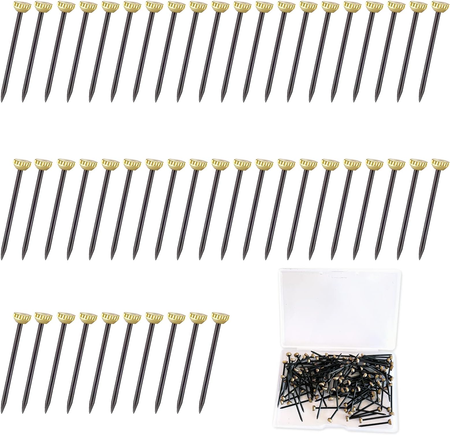 20 Pcs Picture Hanging Nails Picture Hooks for Hard Wall Picture ...