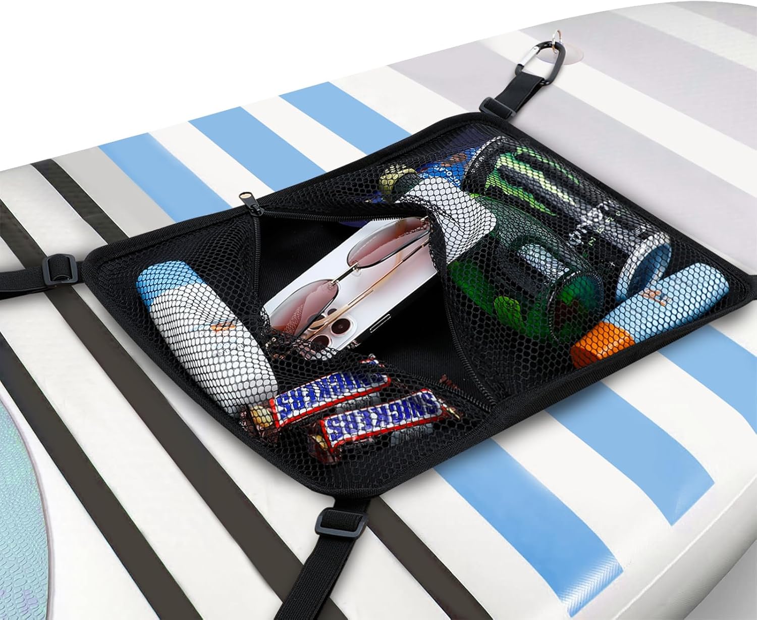 Amazon.com: WITSTEP Paddleboard Deck Bag Mesh, Elastic SUP Mesh Storage ...