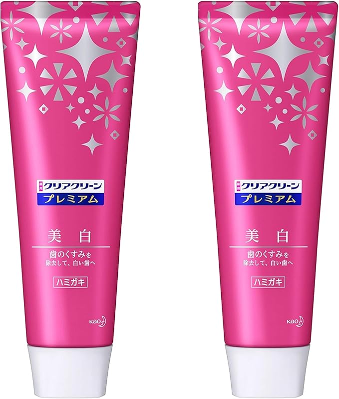 Amazon | 【Amazon.co.jp限定】【まとめ買い・2個】クリアクリ一ン プレミアム 1450ppmの高濃度フッ素配合 美白 160g×2個 | ノーブランド品 | 大人用ハミガキ粉 通販