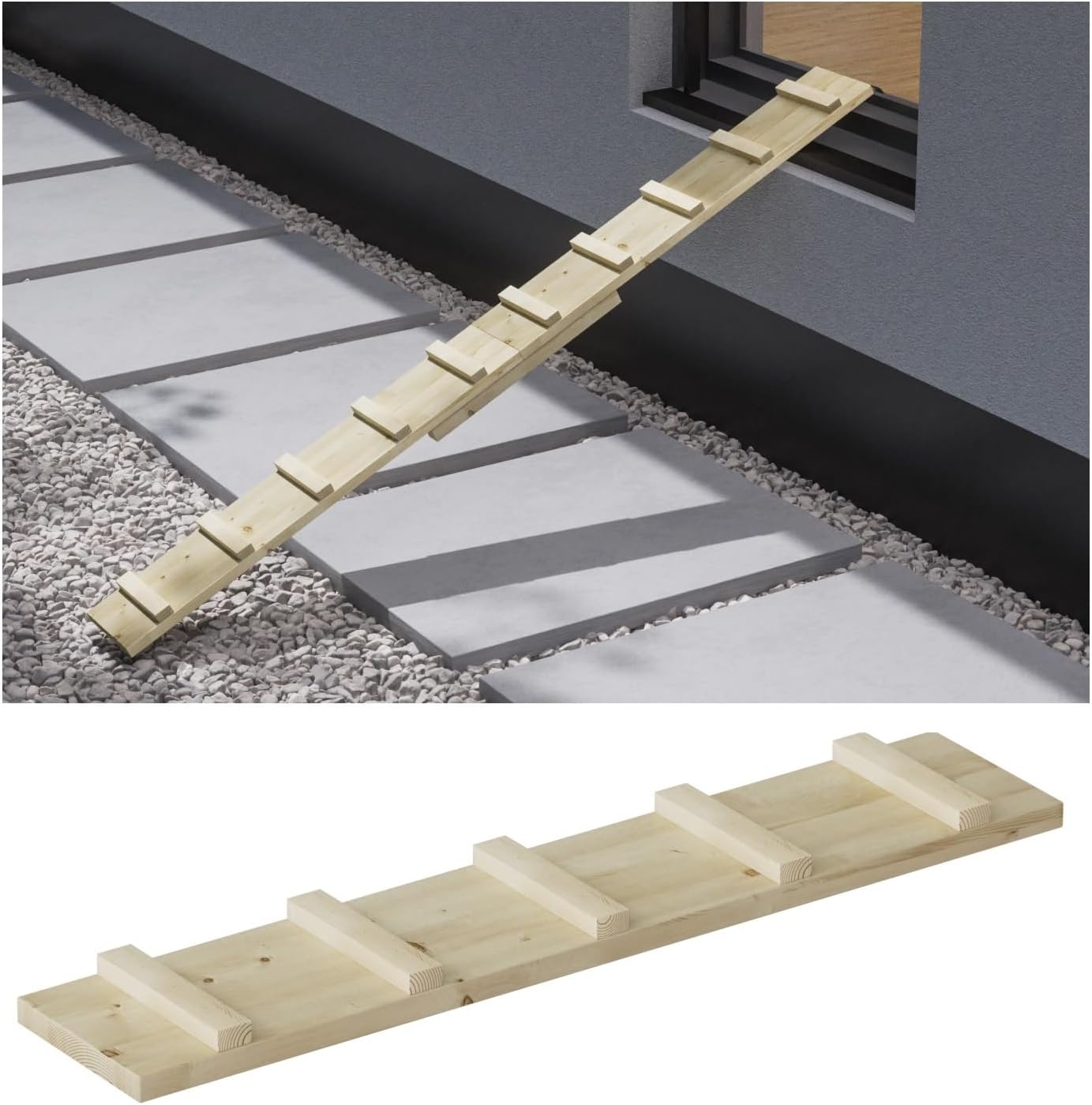 Cat Ladder Cat Stairs for Balcony Stairs without Attachment 1 m Long ...