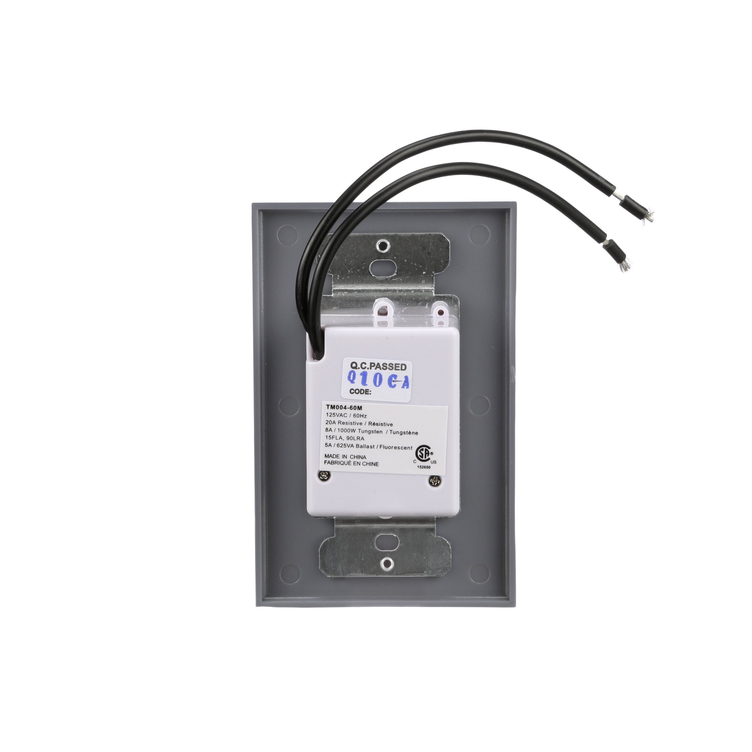 Snapklik.com : Woods 59719 In- Wall 60 Minute Spring Wound Timer