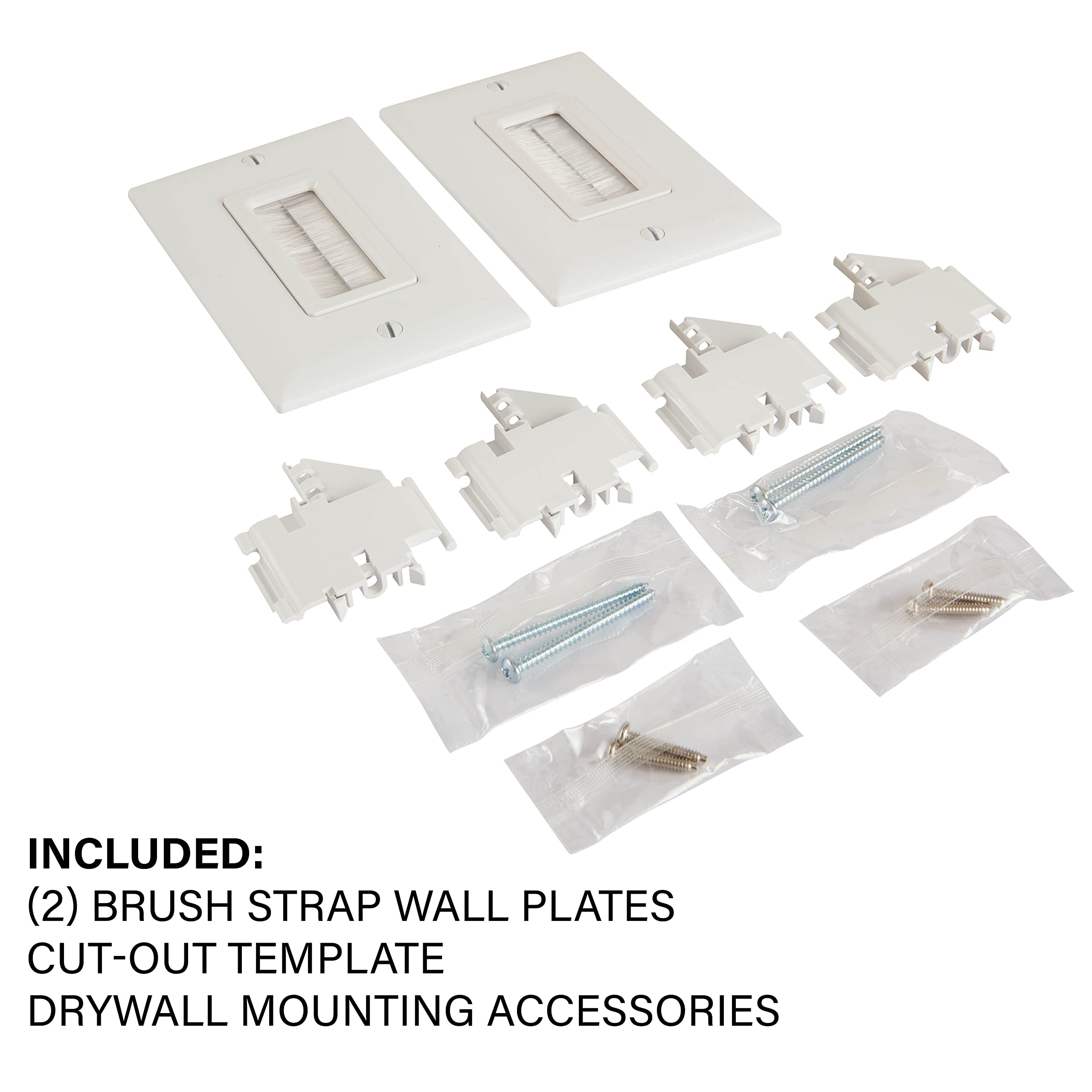 Snapklik.com : SANUS in-Wall Cable Management Kit