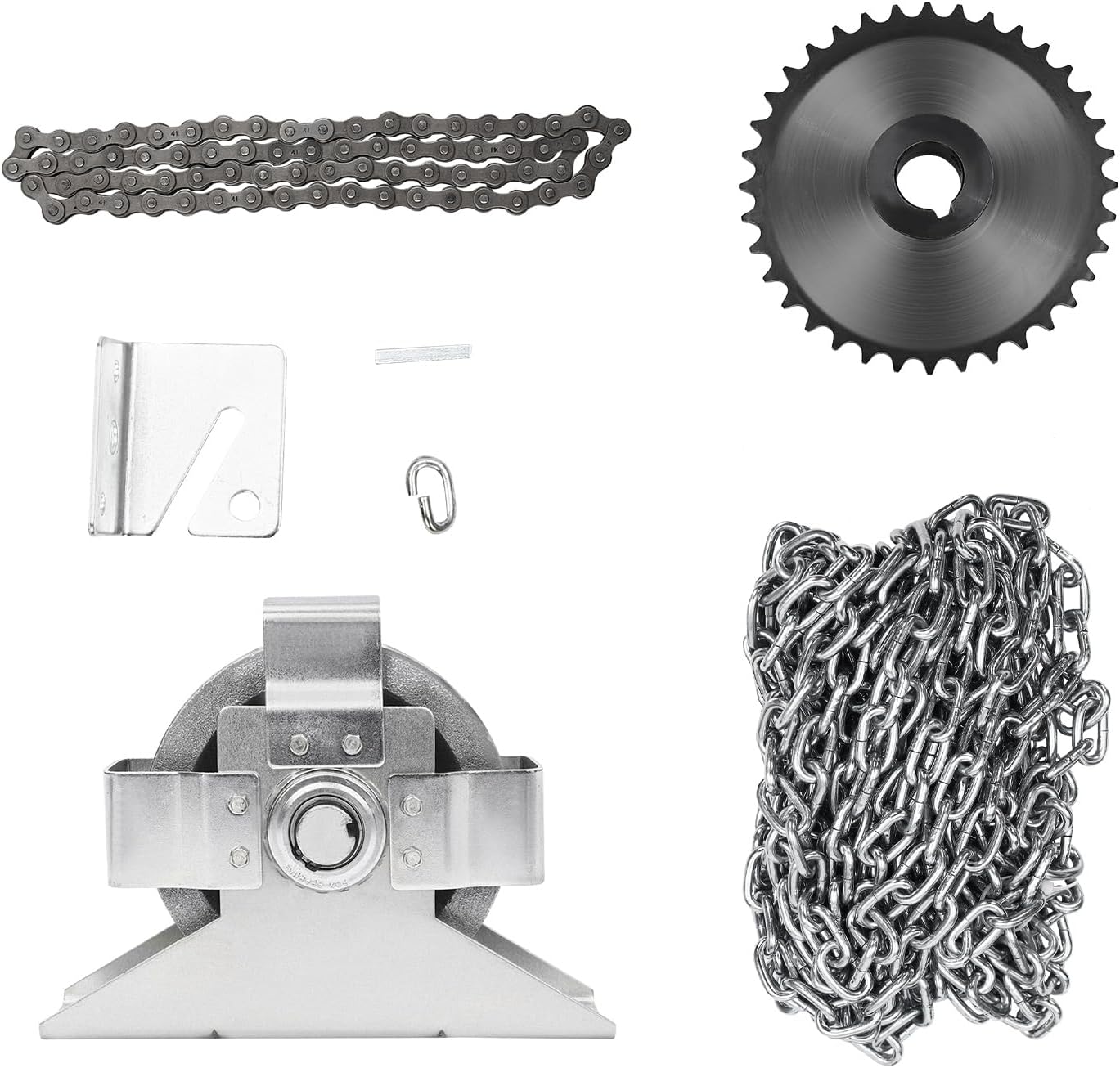 Garage Door Chain Hoist, 3:1 Reduced Drive, Garage Door Jackshaft Chain ...