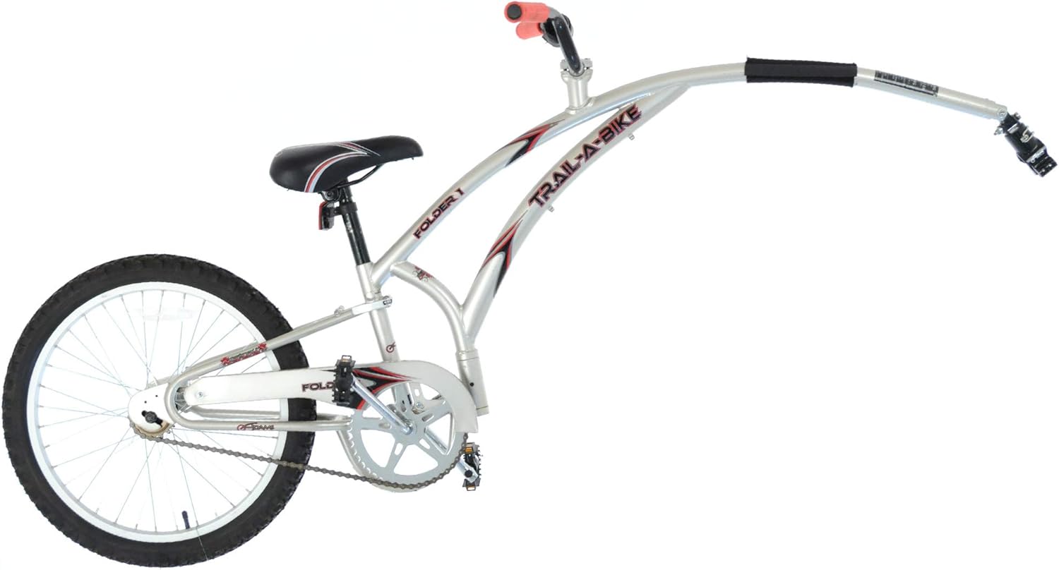 Amazon.com : Adams Used - 2000'S Trail-A-Bike 20 : Silver : Sports ...
