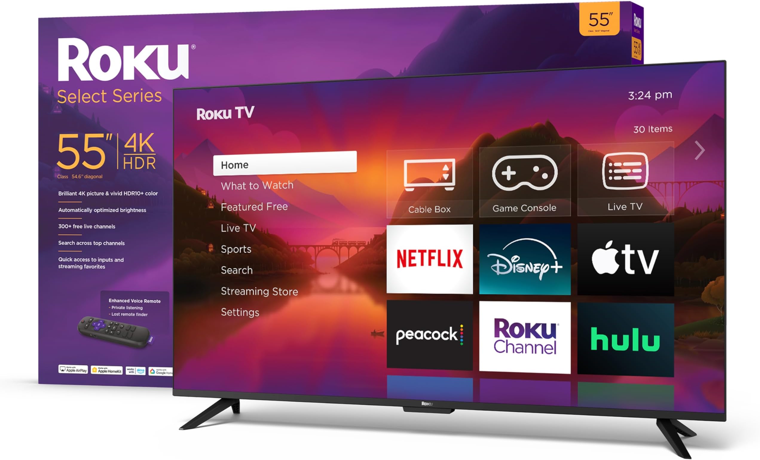 Amazon.com: TCL 55S425 55 inch 4K Smart LED Roku TV (2019) : Electronics