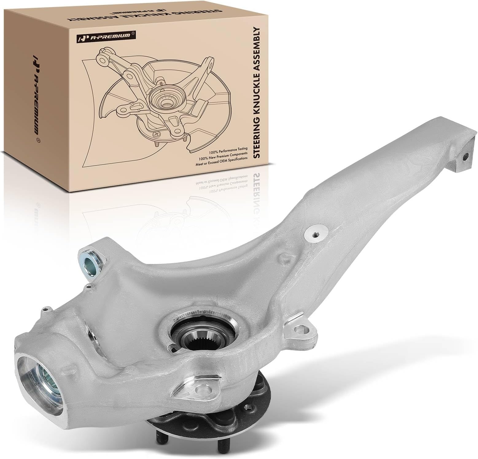 Amazon.com: A-Premium Front Steering Knuckle & Wheel Bearing Hub ...