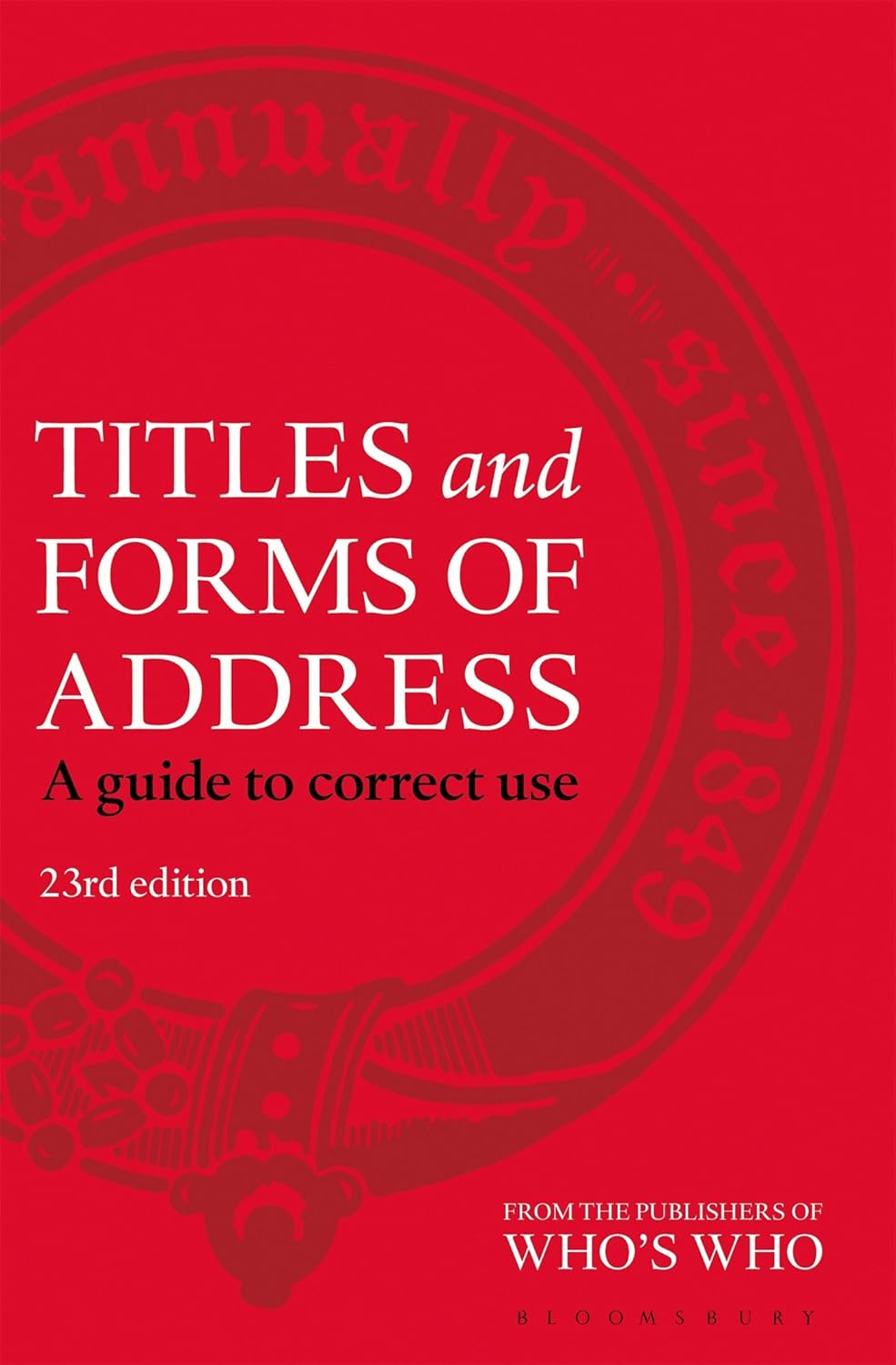 Amazon.com: Titles and Forms of Address: A Guide to Correct Use ...