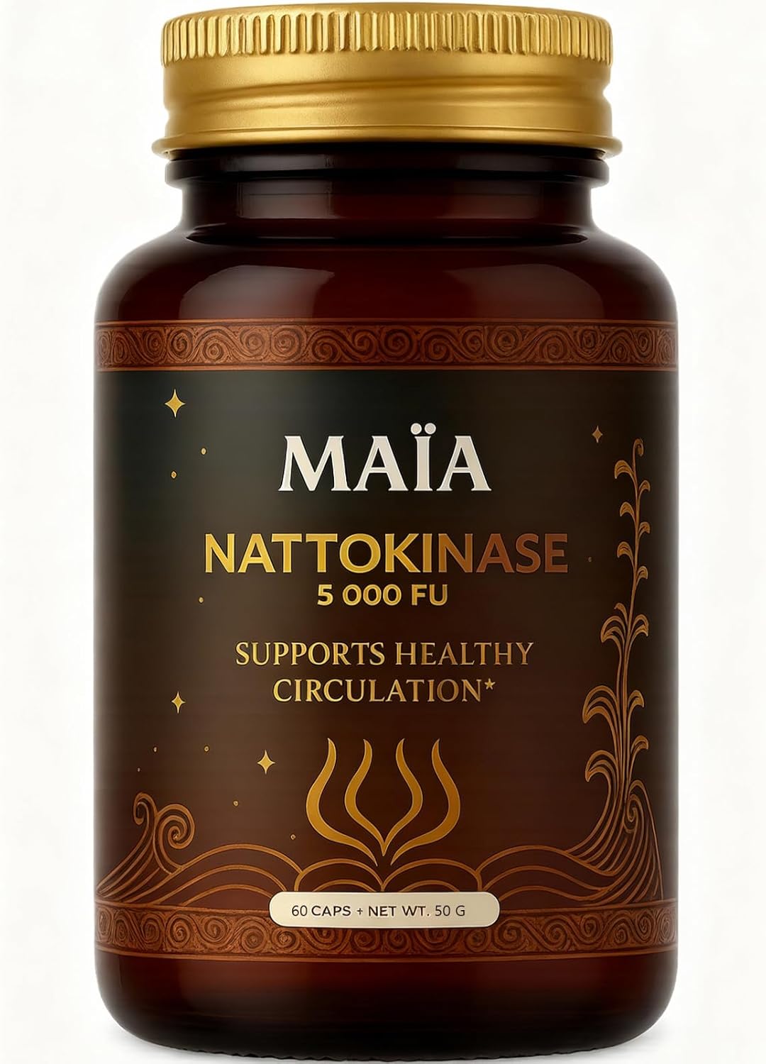 Amazon.com: Maia Nattokinase Supplement, Contains 5000 FU of ...