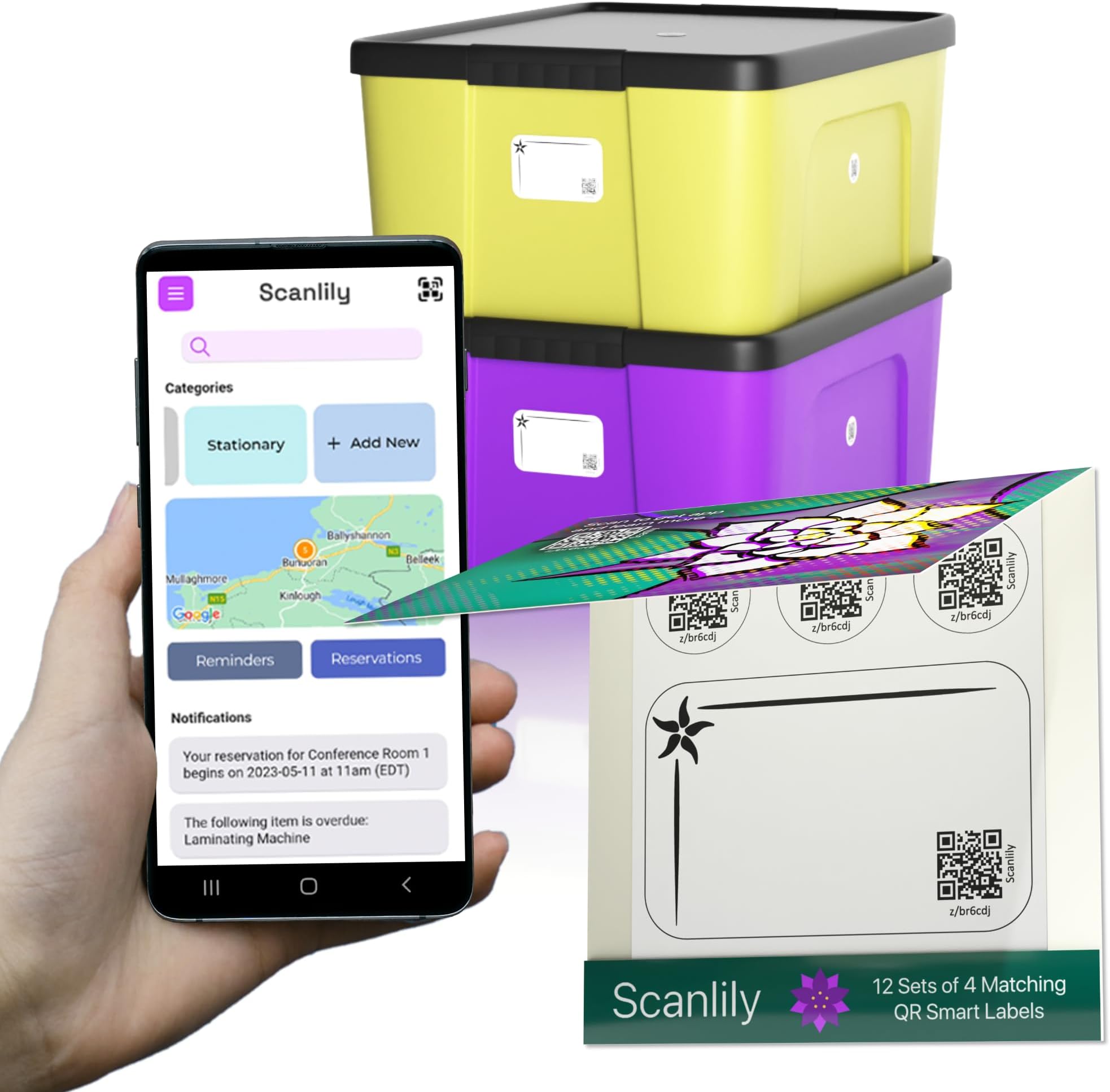 Amazon.com : Scanlily Smart QR Label System for Inventory Management ...