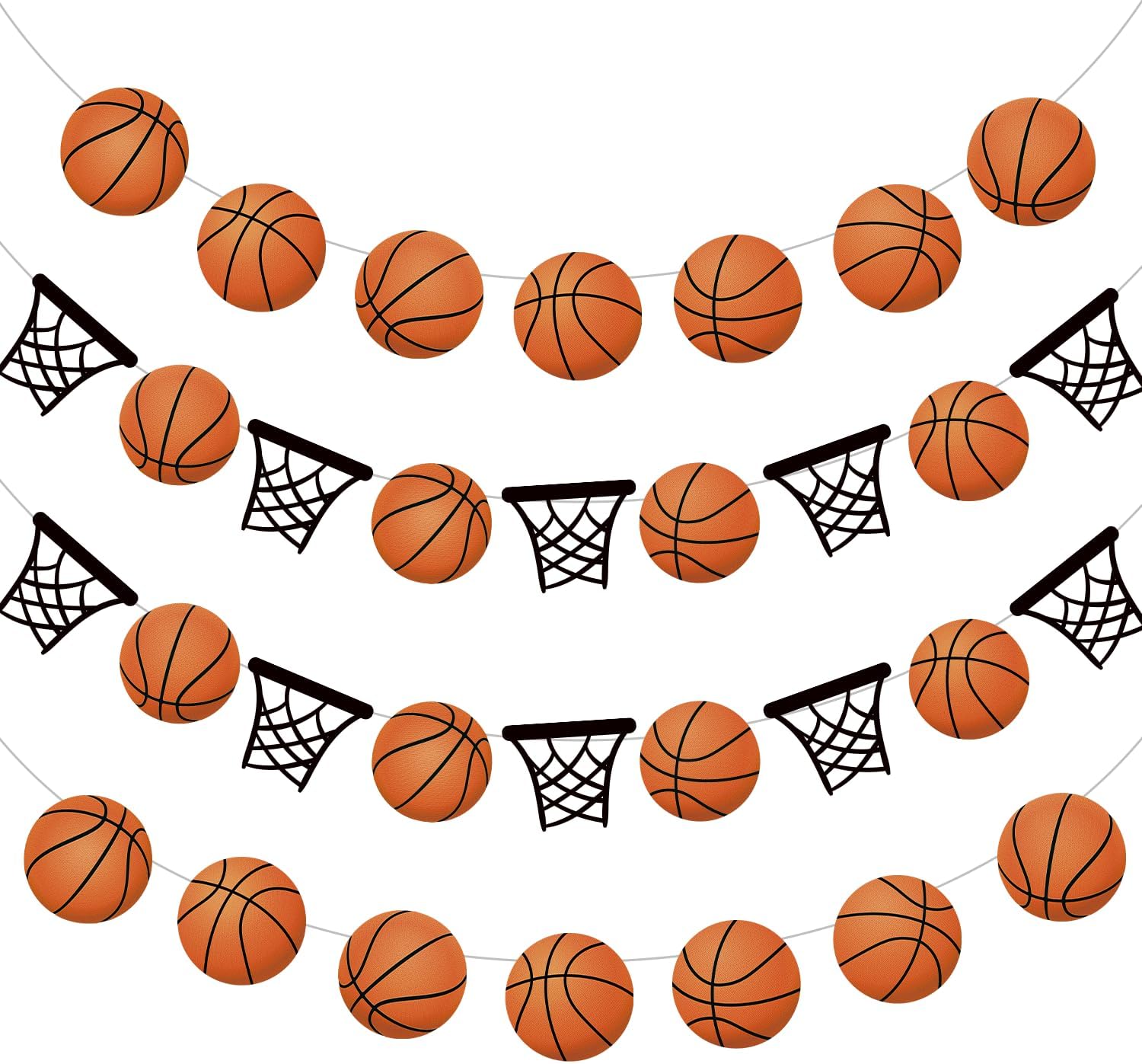Amazon.com: Basketball Banner Madness Party Decorations Let The Madness ...