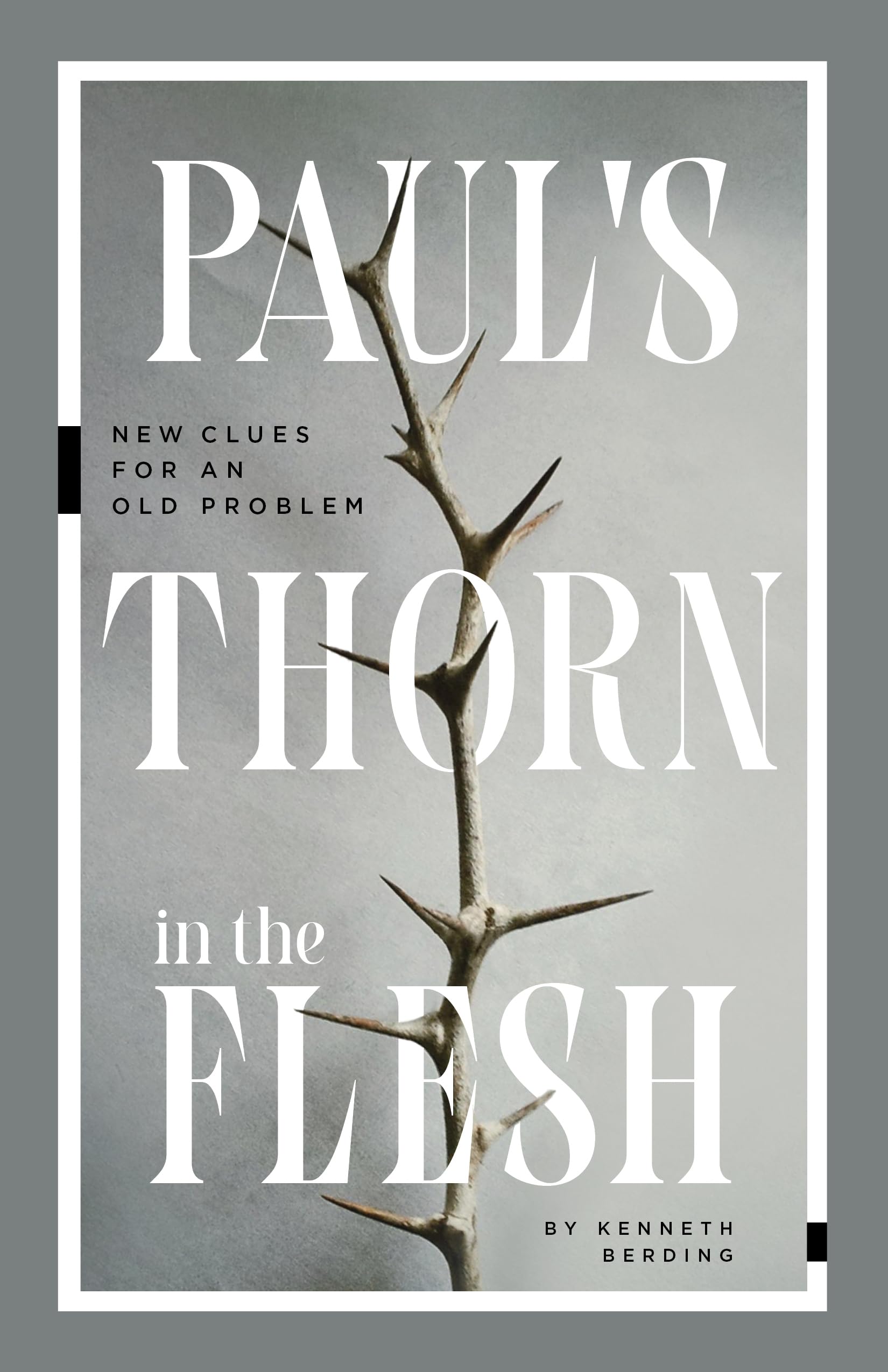 Paul's Thorn in the Flesh: New Clues for an Old Problem: Berding ...